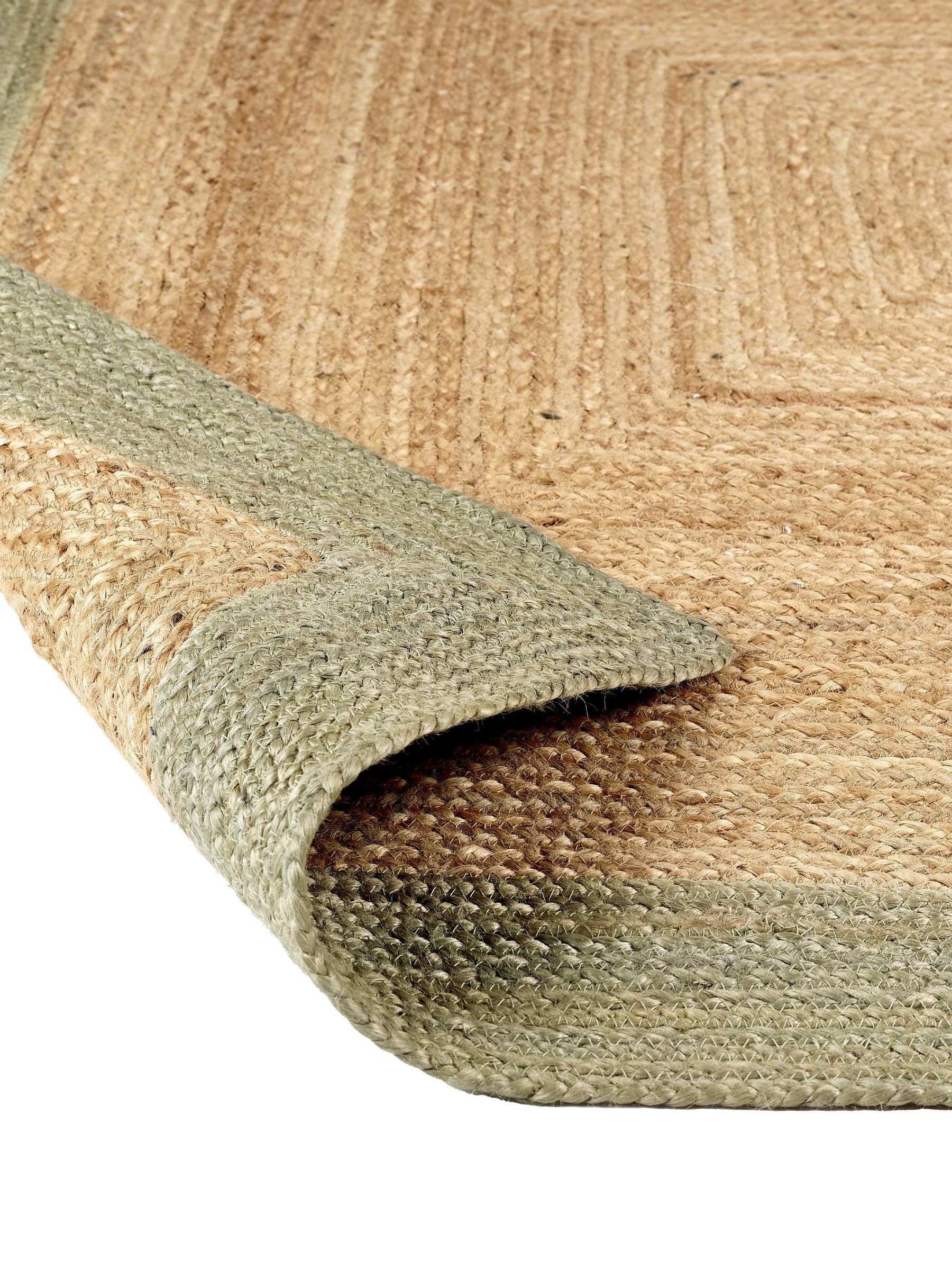 Buy Origin Rugs Green Jute Border Rug from the Next UK online shop