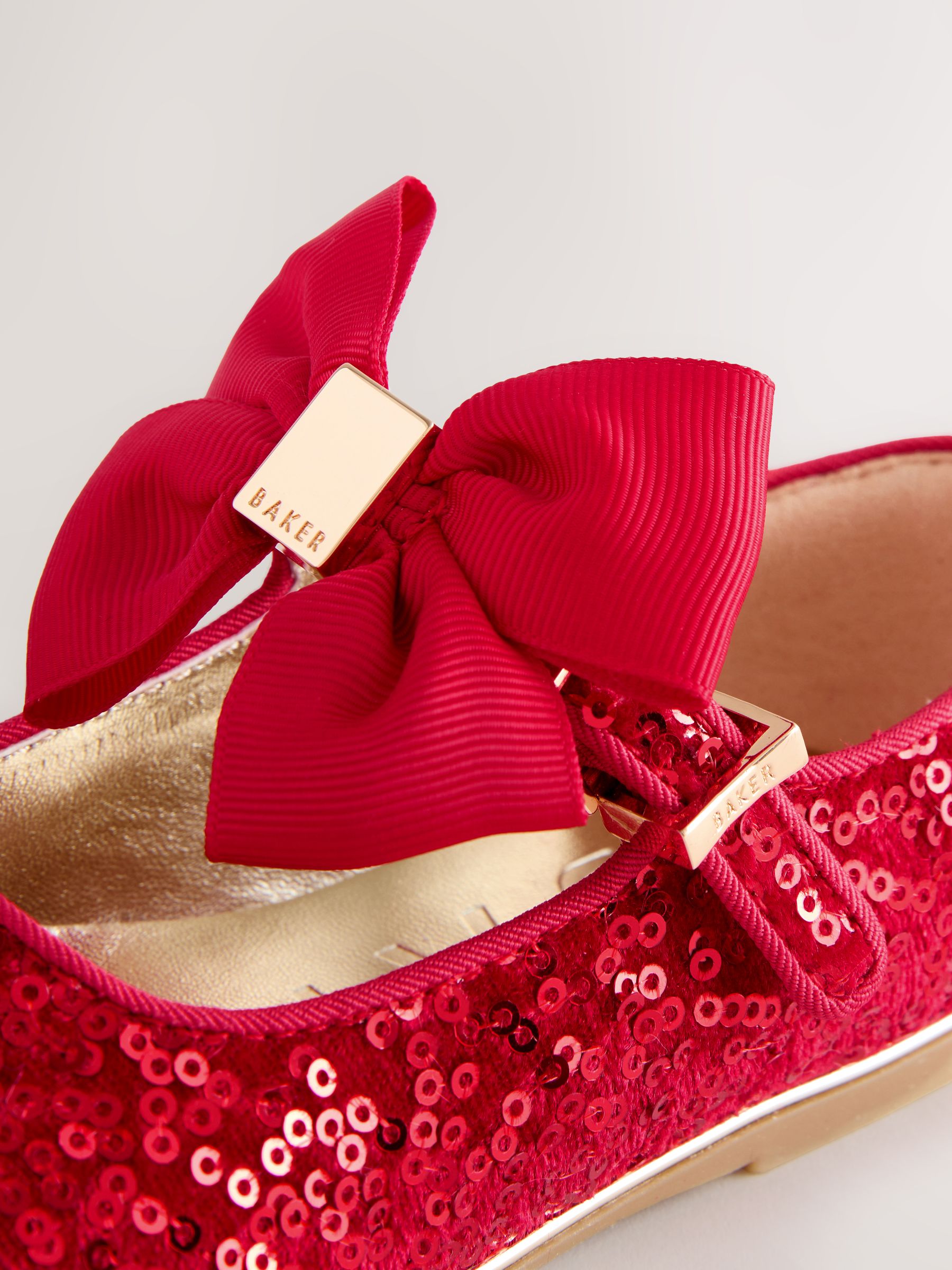 Buy Baker by Ted Baker Girls Mary Jane Bow Occasion Shoes from the Next ...