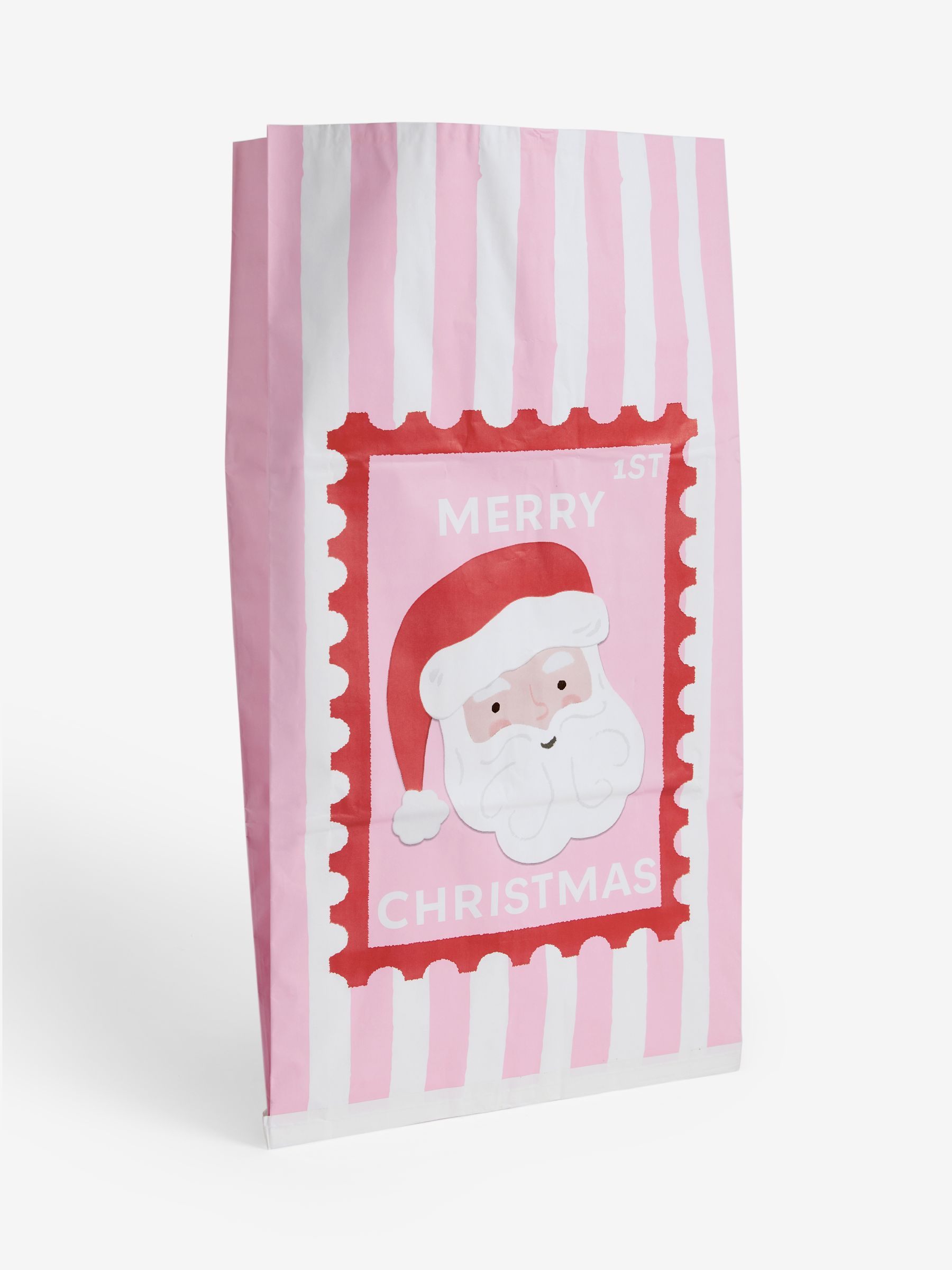 Buy Pink Santa Christmas Gift Sack from Next Israel