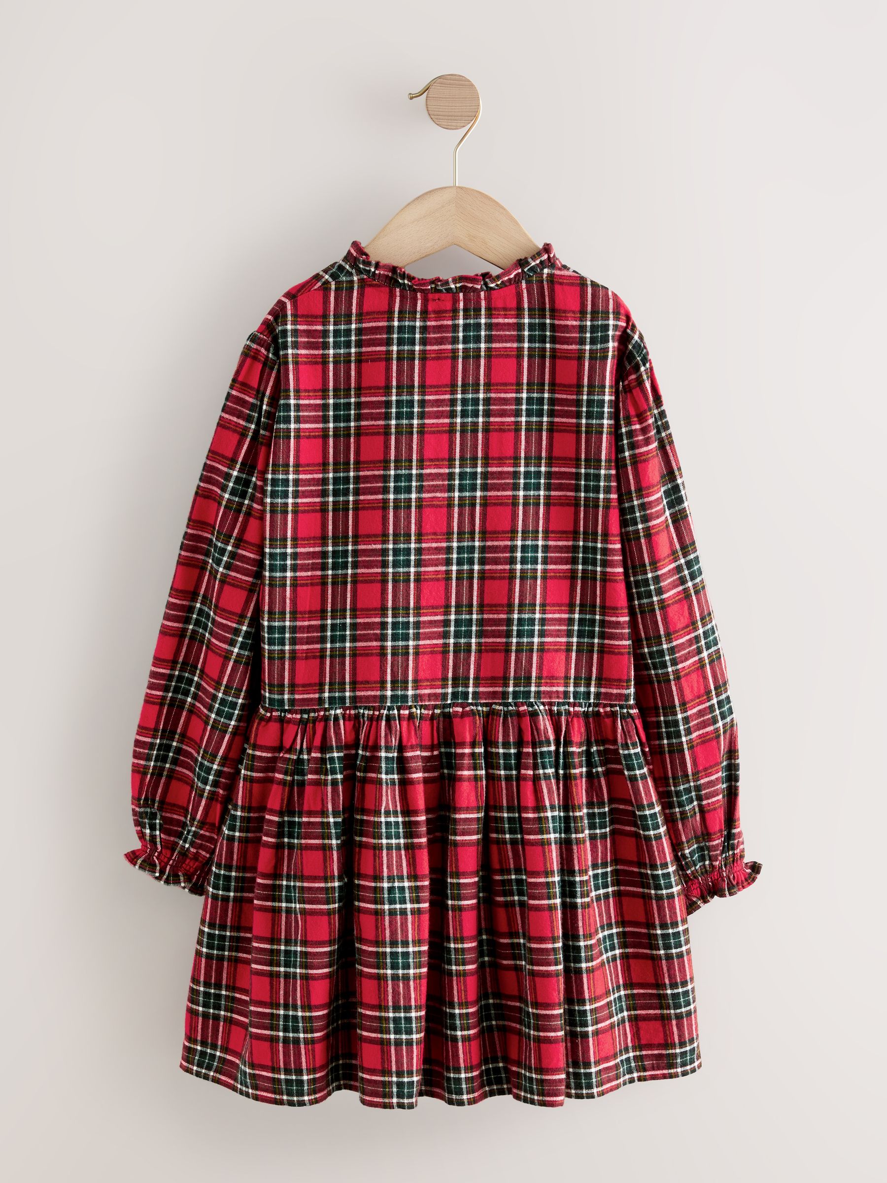 Buy Red Tartan Dress (3-16yrs) from Next Ireland