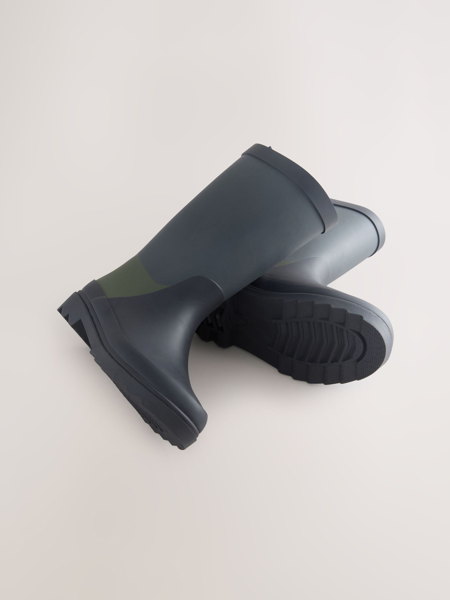 Buy Charcoal Grey Rubber Wellies from the Next UK online shop