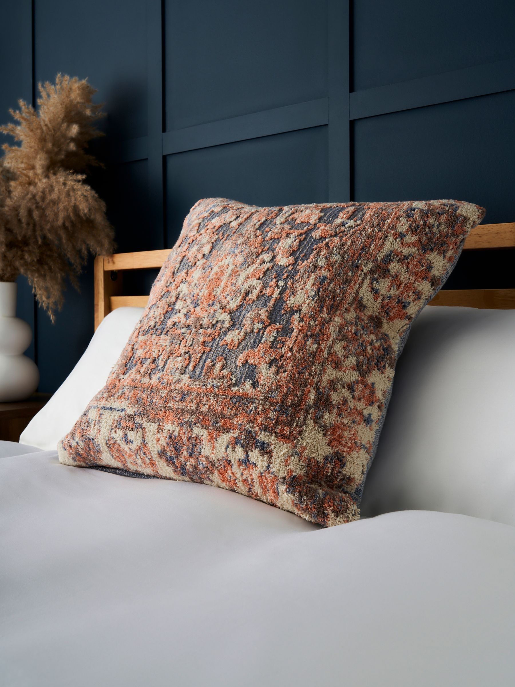 Buy BHS Natural Tapis Cotton Cushion from the Next UK online shop