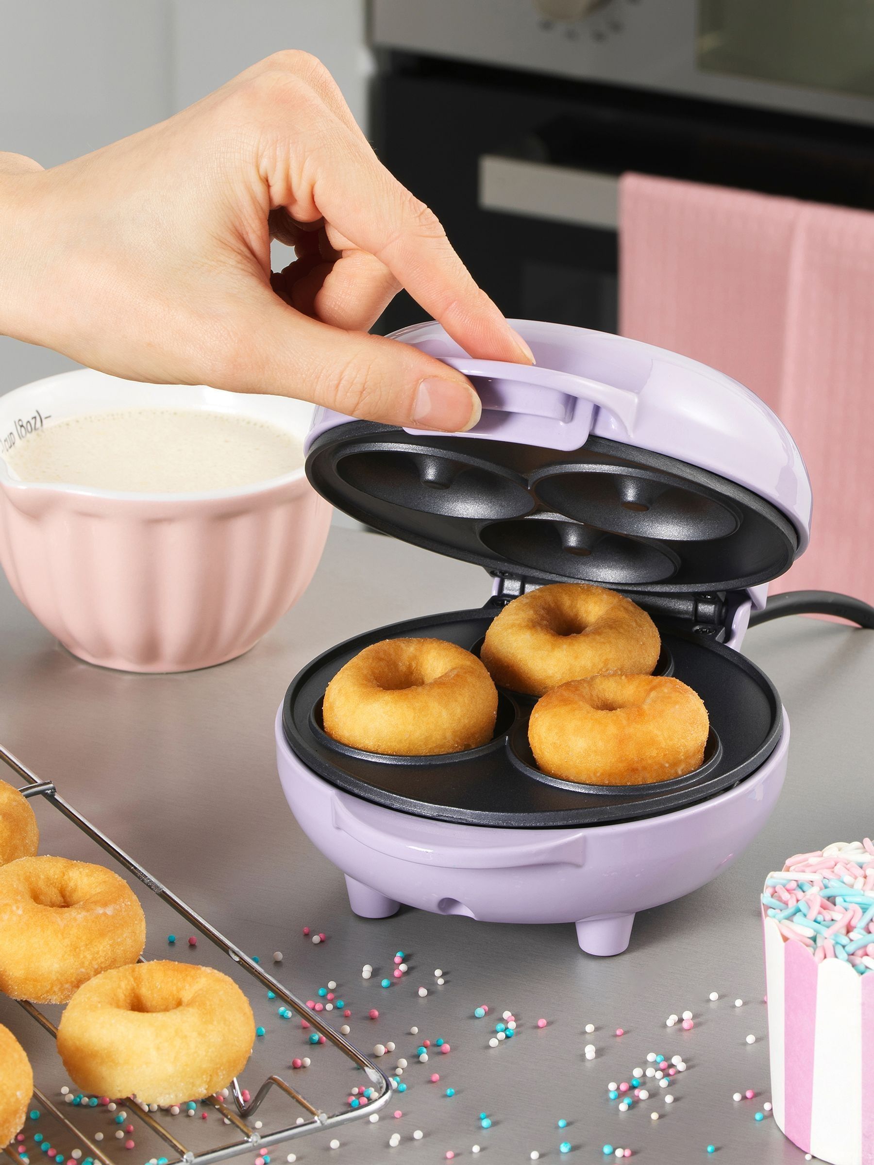 Buy Giles & Posner Purple Mini Doughnut Maker from the Next UK online shop
