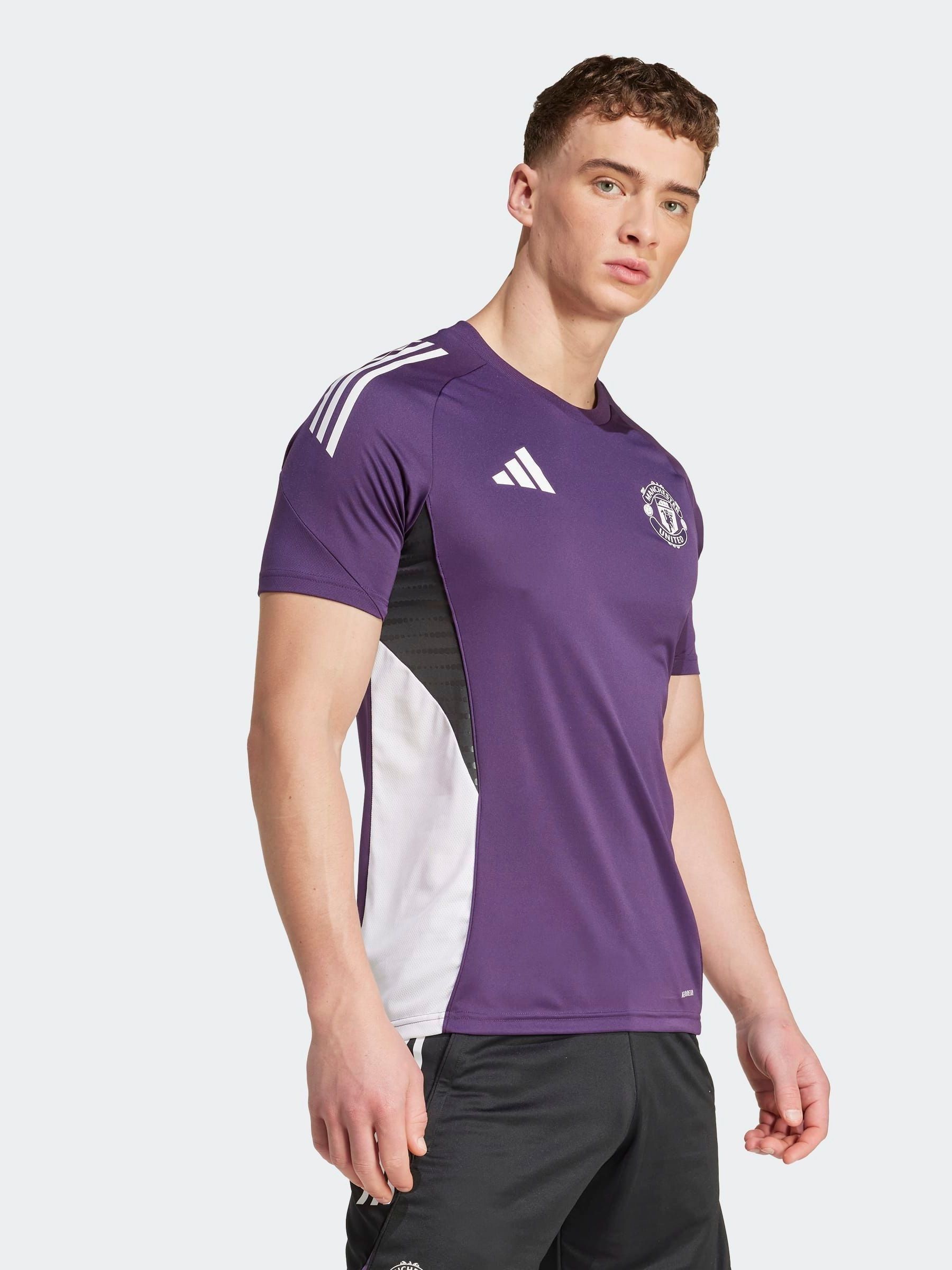 Buy adidas Plum Purple Manchester United Tiro 25 Competition Training ...