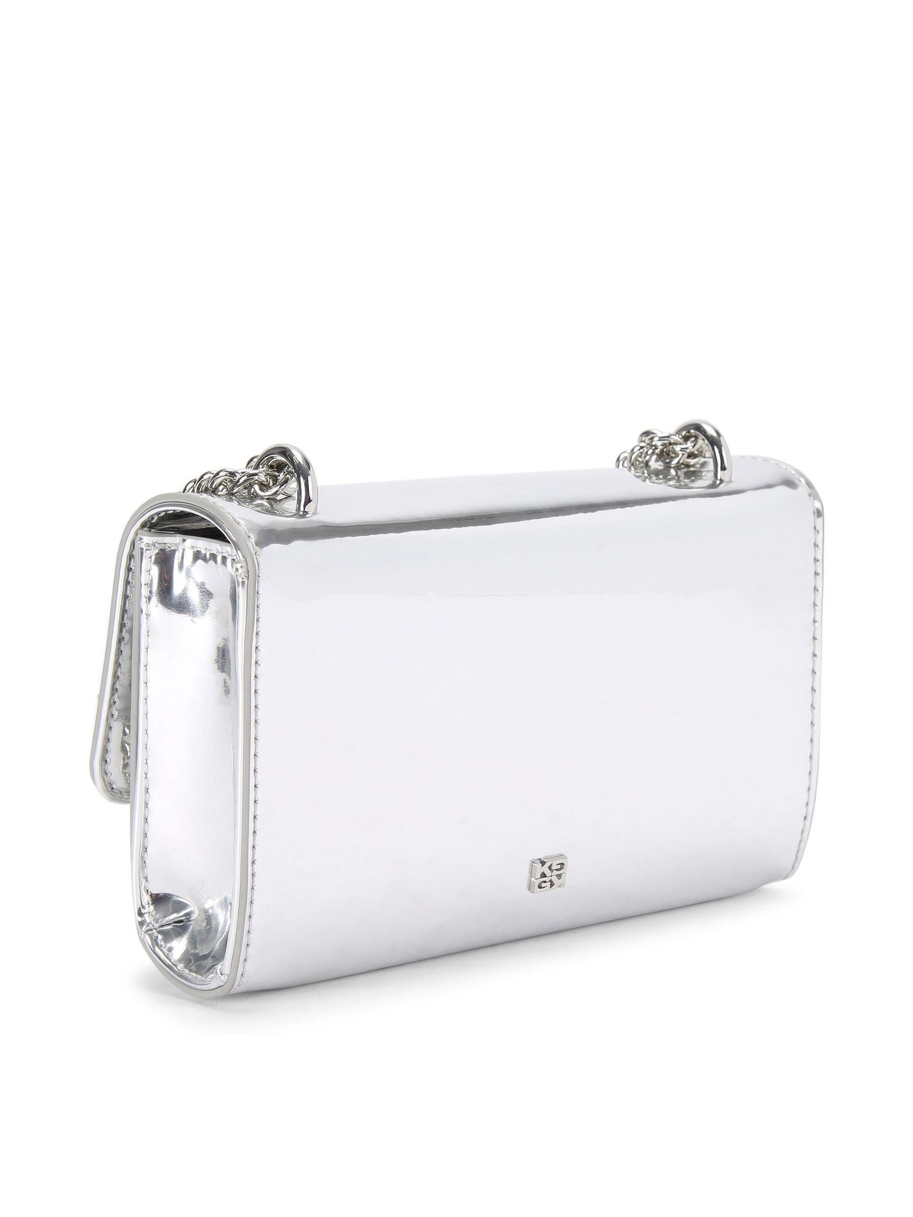 Buy KG Kurt Geiger Silver Adore Clutch Bag from the Next UK online shop
