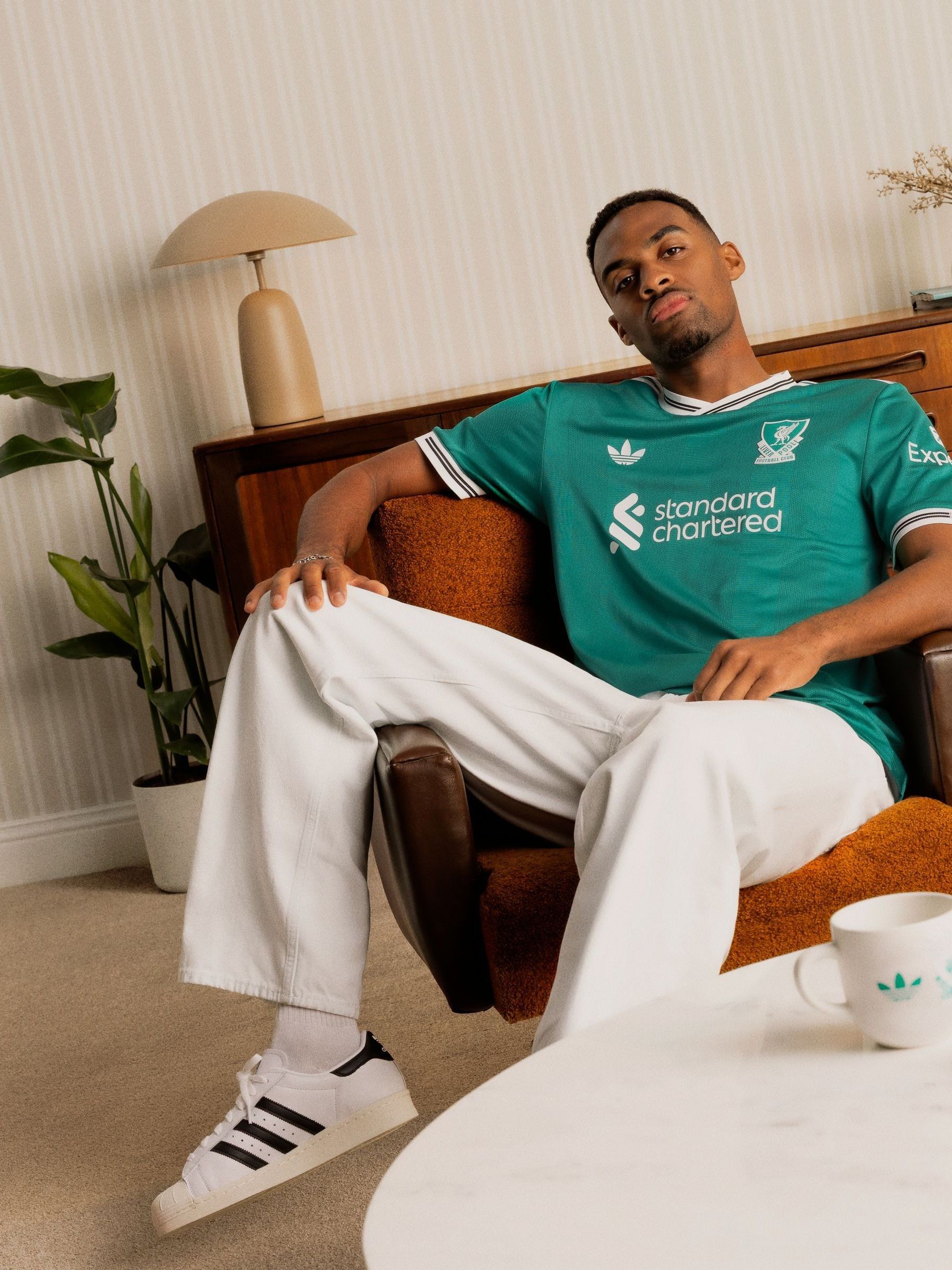 Buy adidas Green Liverpool FC 25/26 Third Jersey from the Next UK ...