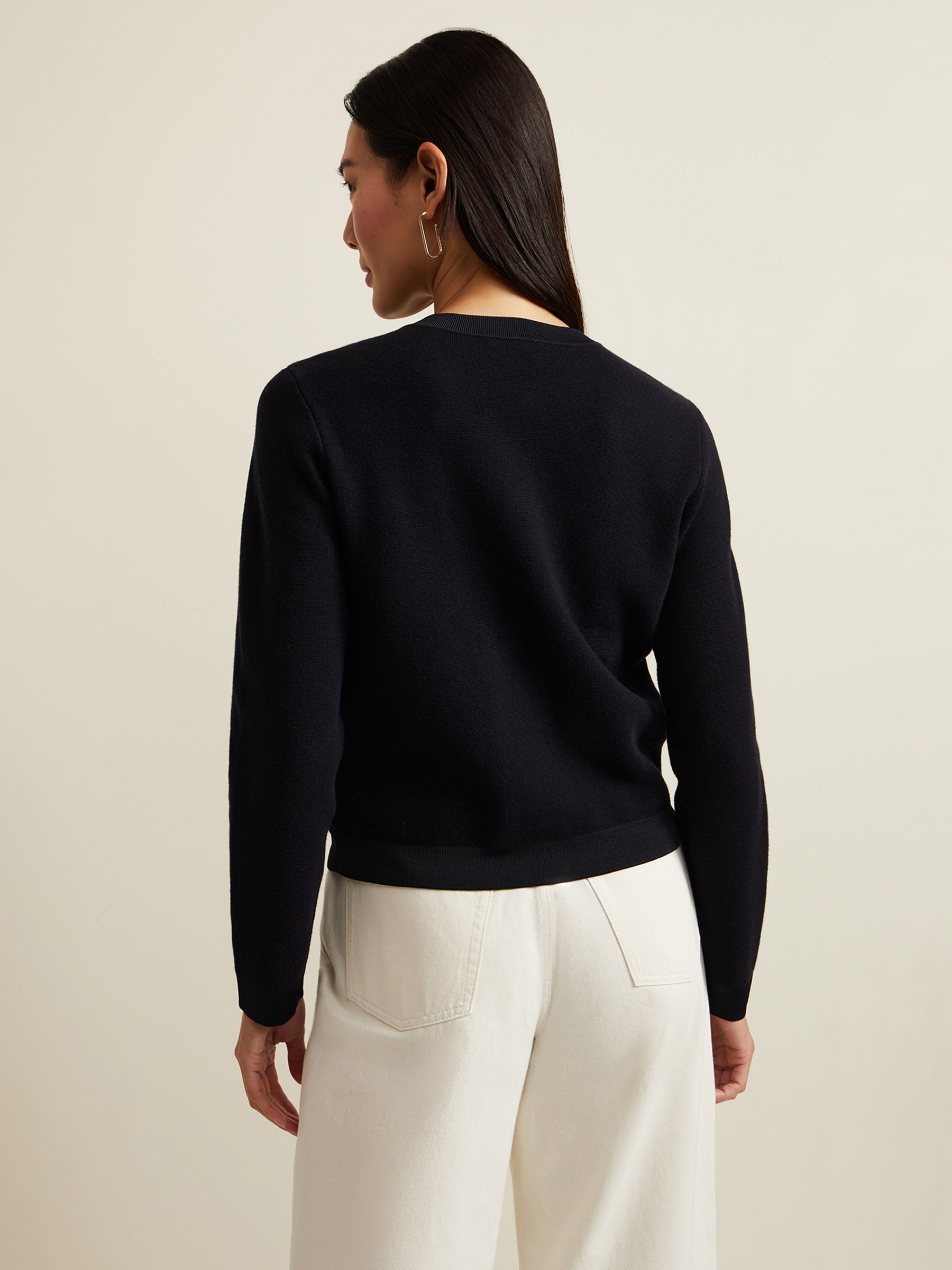 Buy Phase Eight Blue Libby Knitted Jacket from the Next UK online shop