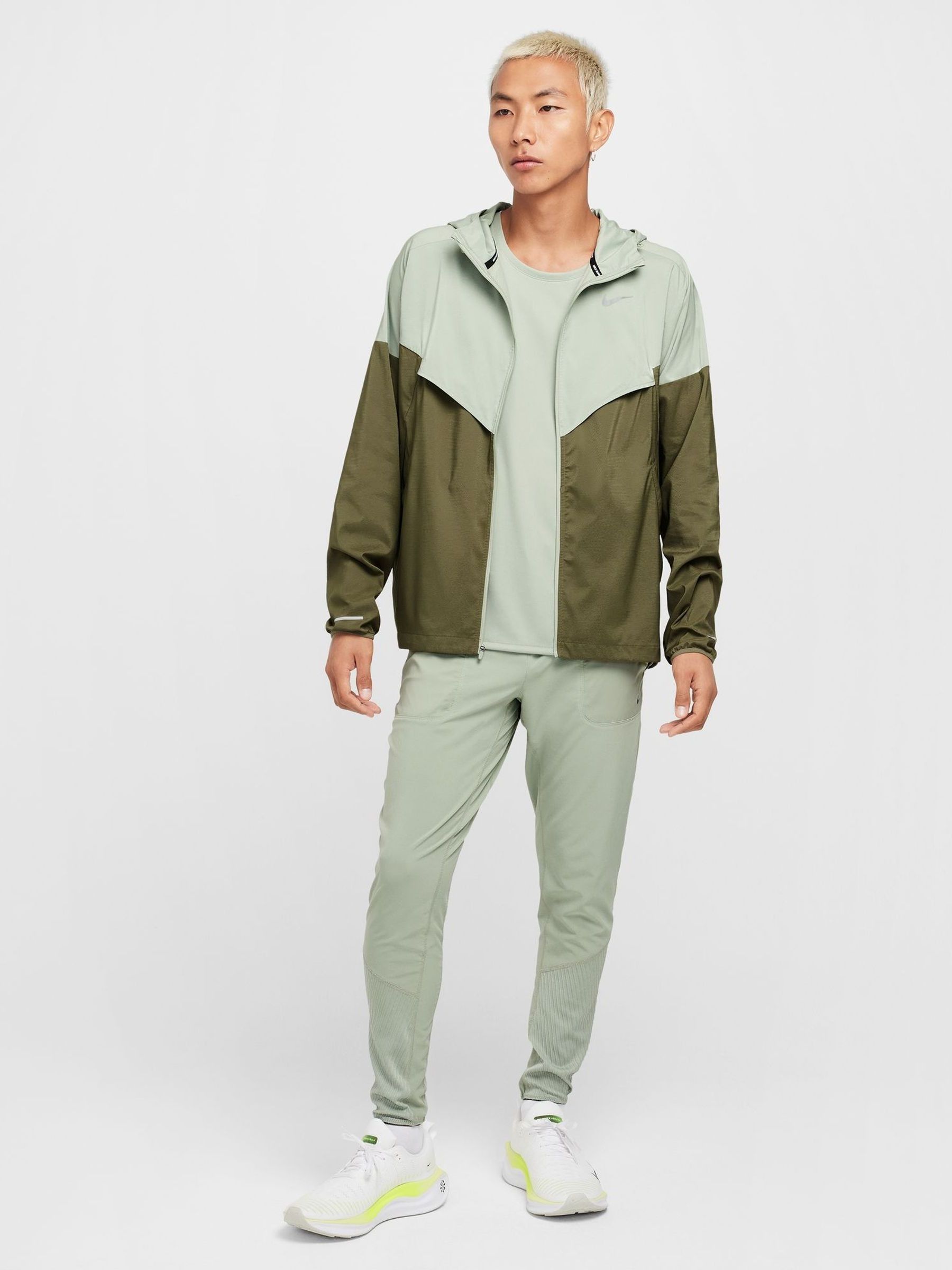 Buy Nike Light green Light Windrunner Running Jacket from the Next UK ...