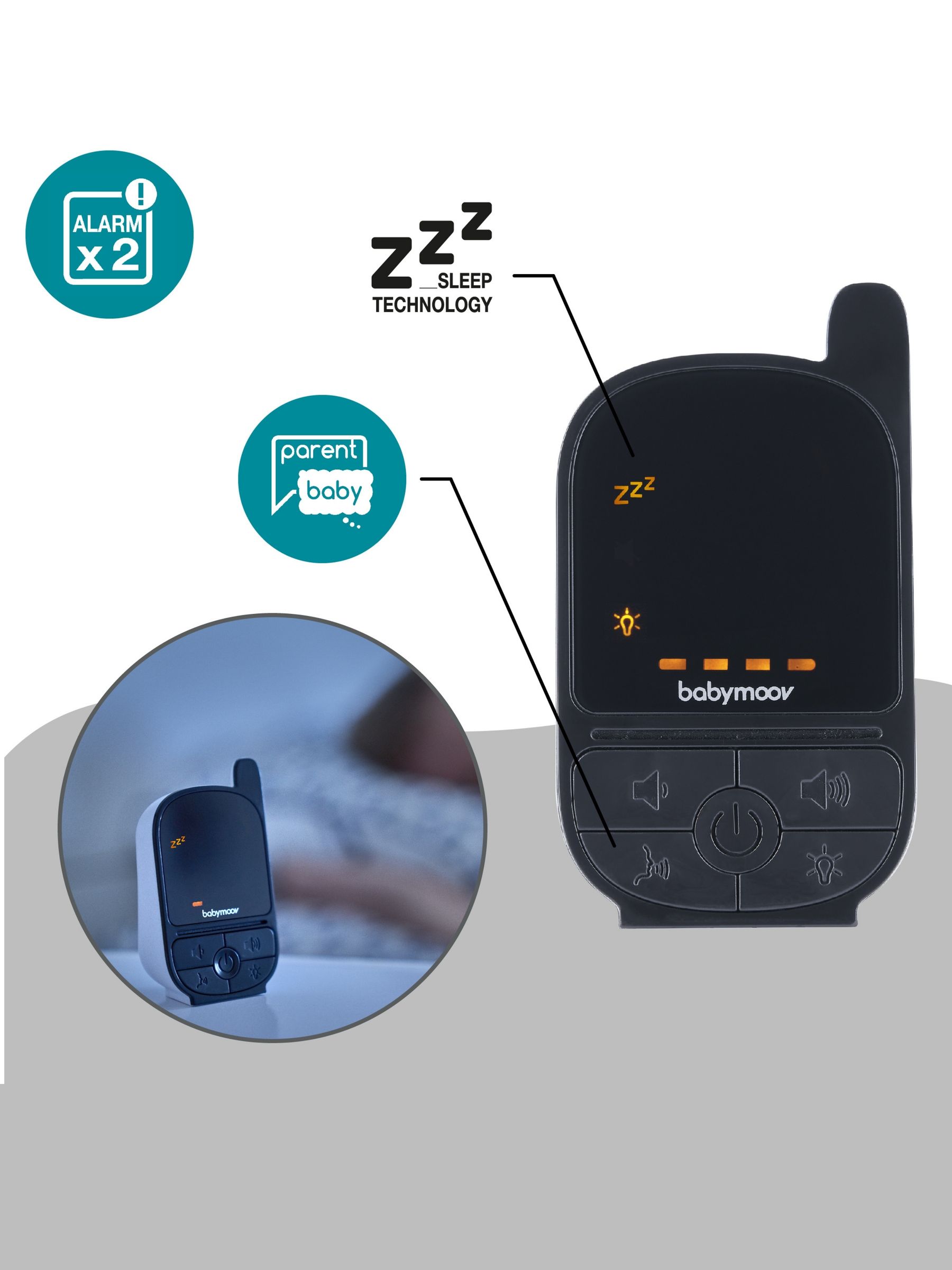 Buy Babymoov Baby Handy Care Audio Monitor from the Next UK online shop