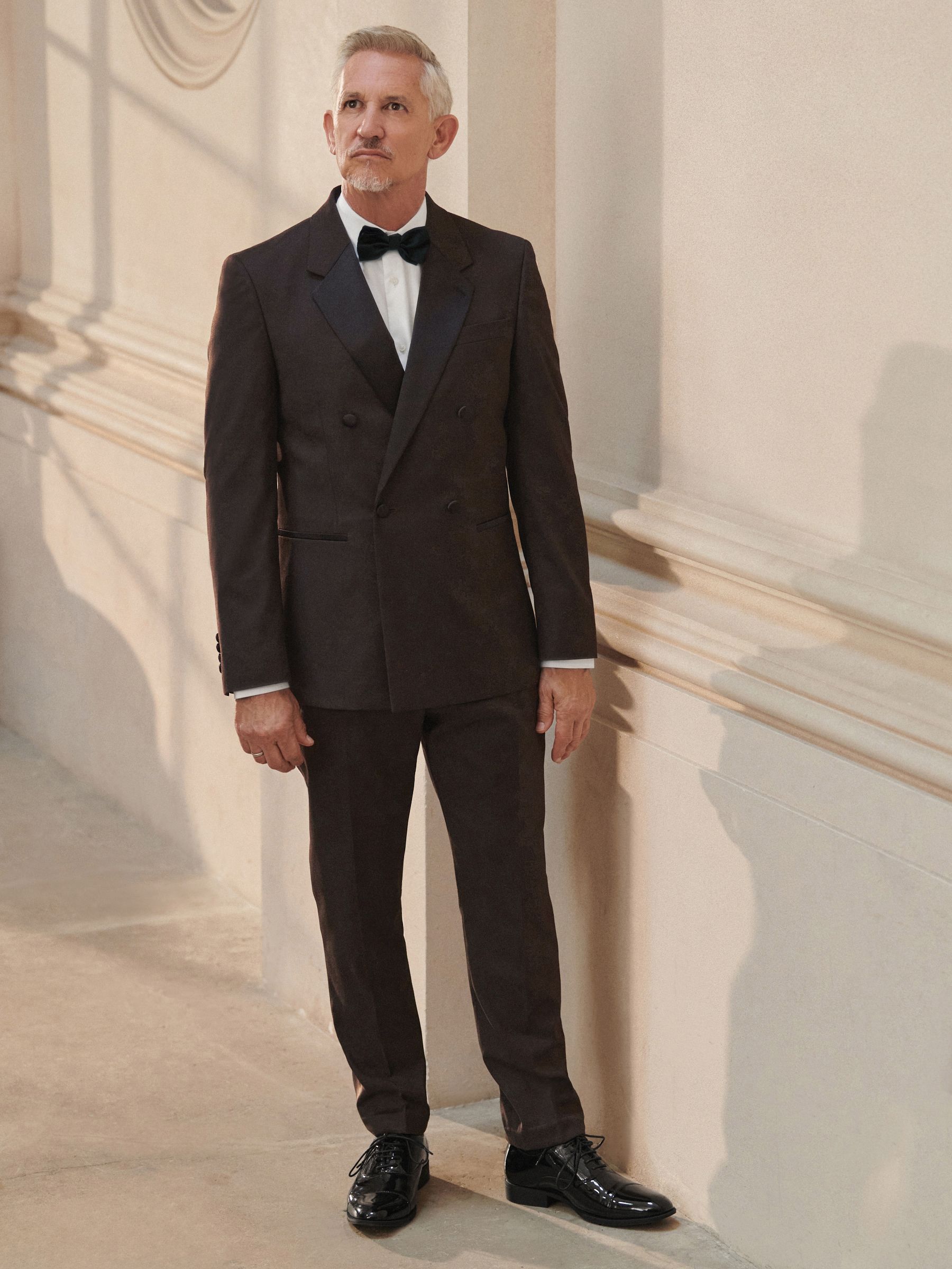 Buy Brown Slim Fit Double Breasted Tuxedo Suit Jacket from the Next UK ...