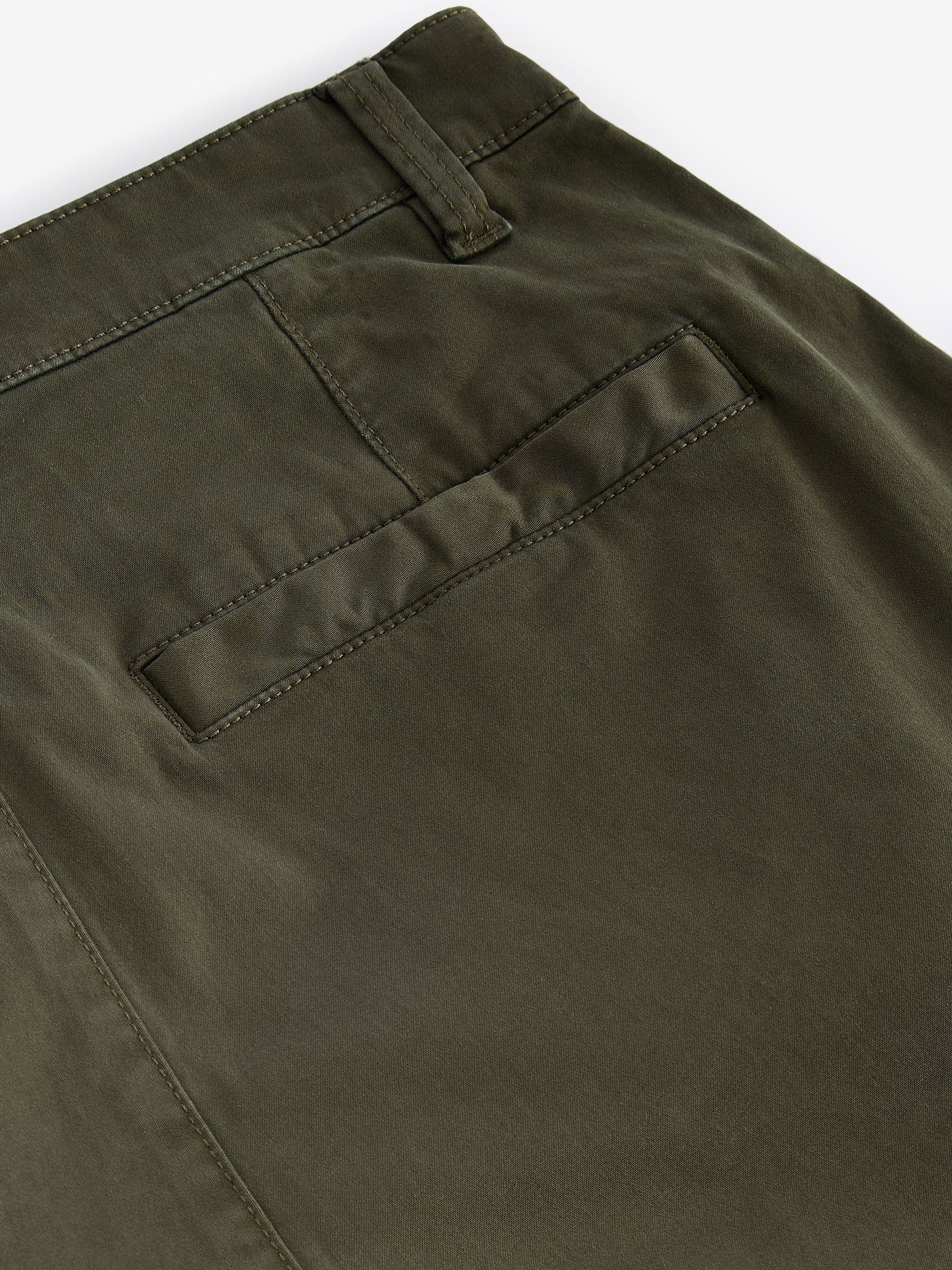 Buy Khaki Green Regular Fit Soft Touch Utility Cargo Trousers from Next ...