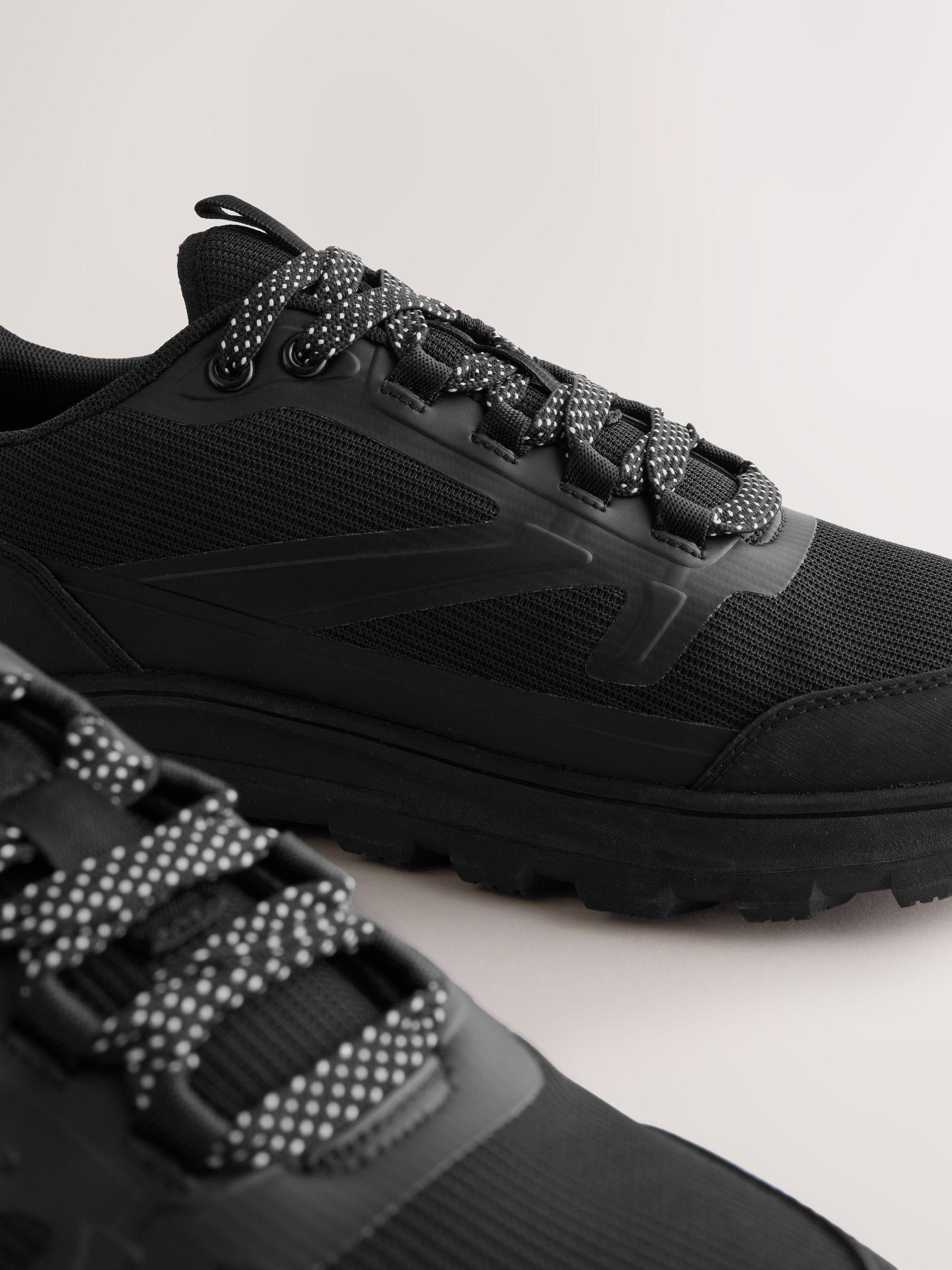 Buy Black Mesh Trainers from the Next UK online shop
