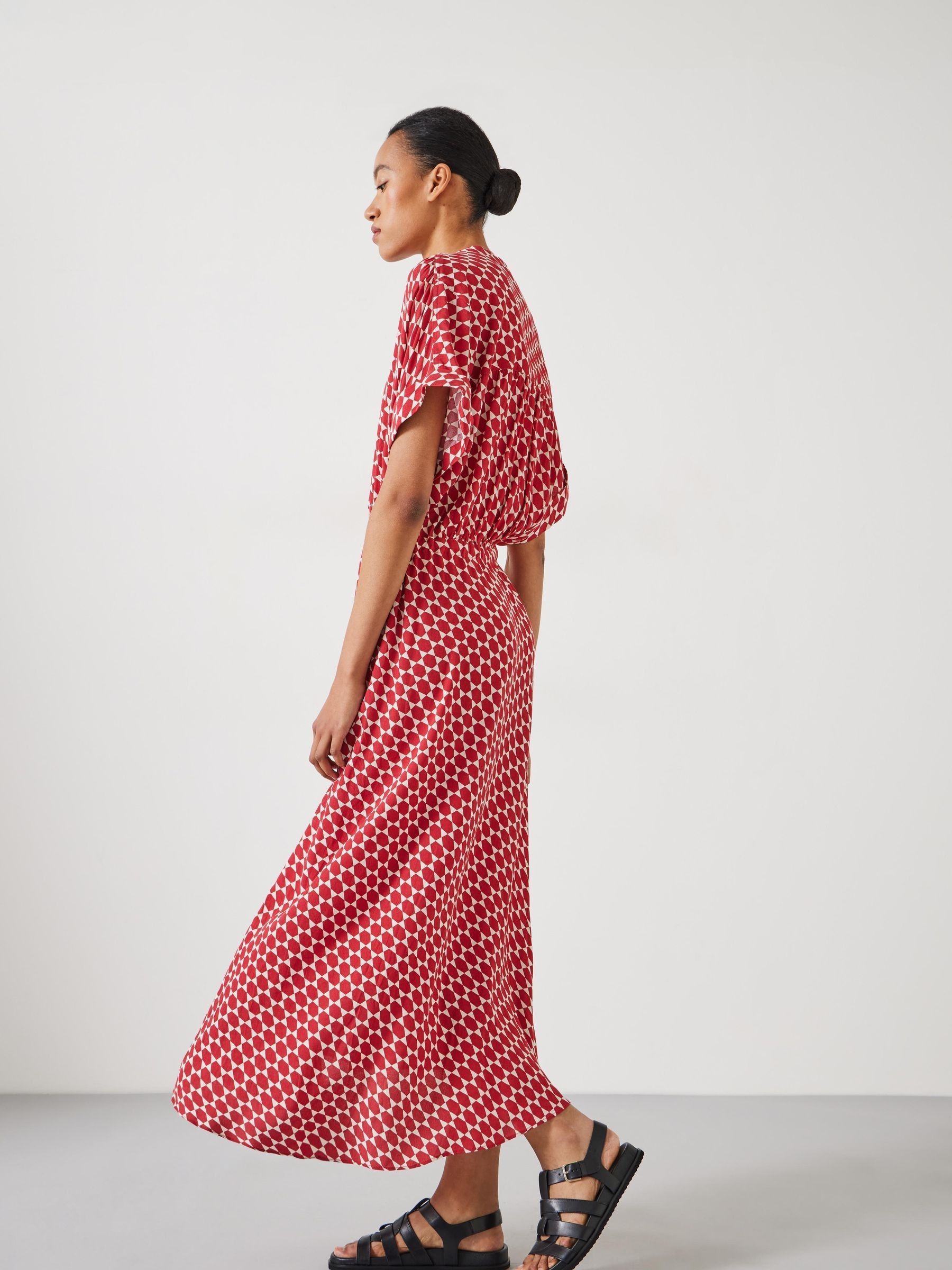 Buy Hush Red Keisha Maxi Shirt Dress from the Next UK online shop
