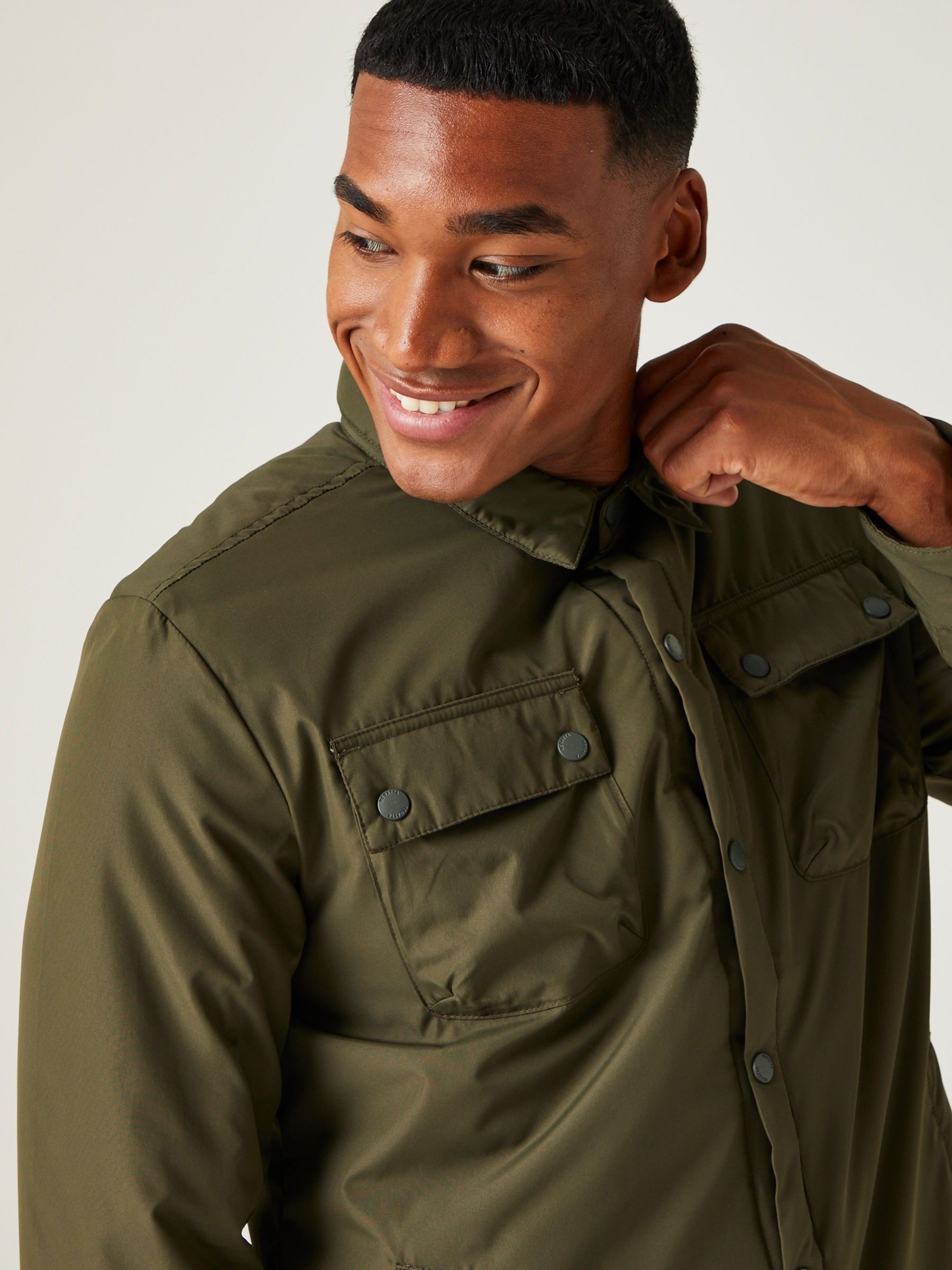 Buy Regatta Green Vinca Insulated Shacket from the Next UK online shop