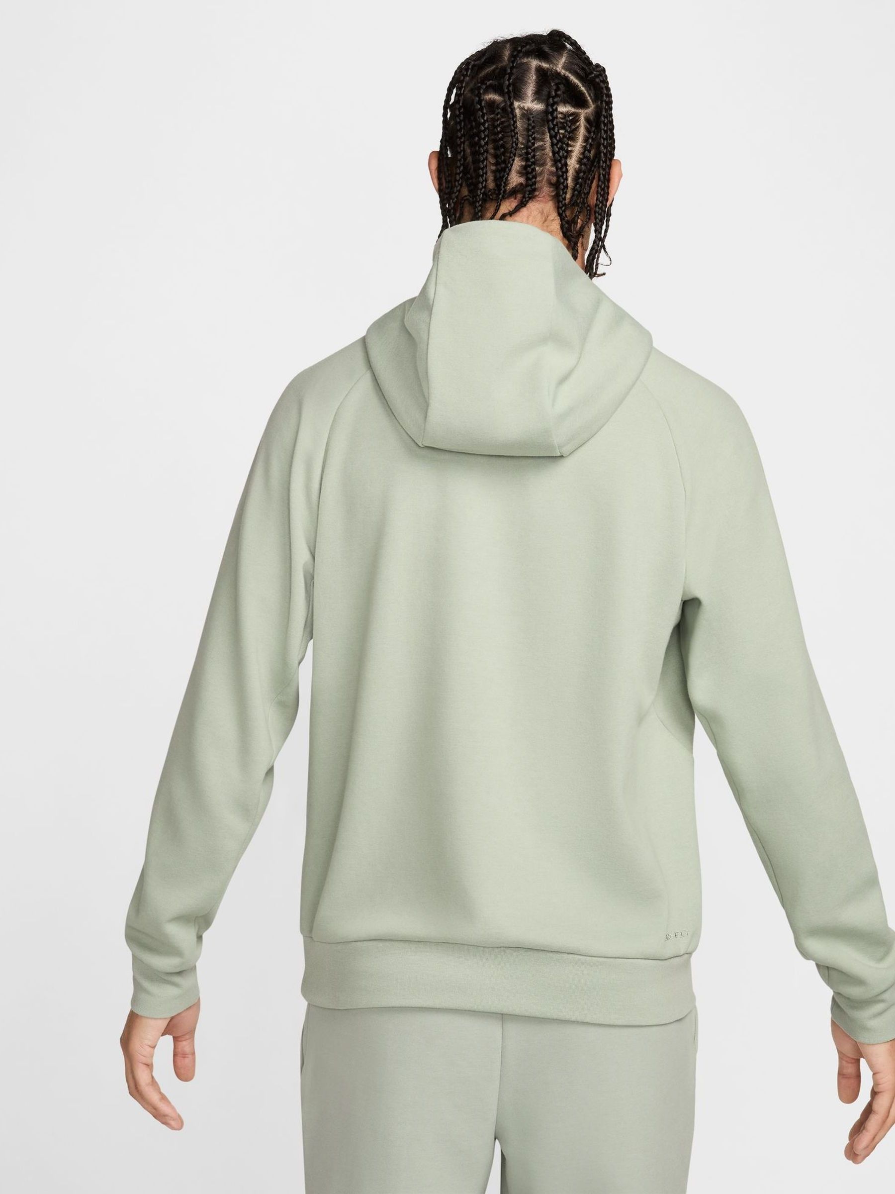 Buy Nike Green Primary Dri-FIT UV Pullover Versatile Hoodie from the ...