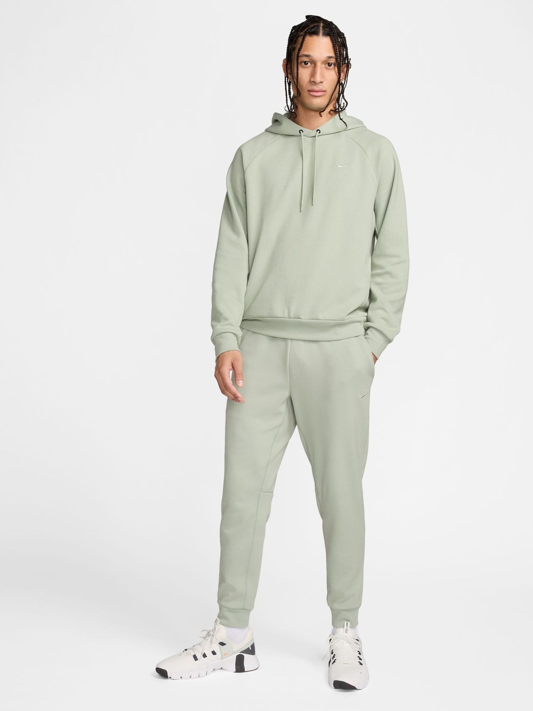 Buy Nike Green Primary Dri-FIT UV Pullover Versatile Hoodie from the ...