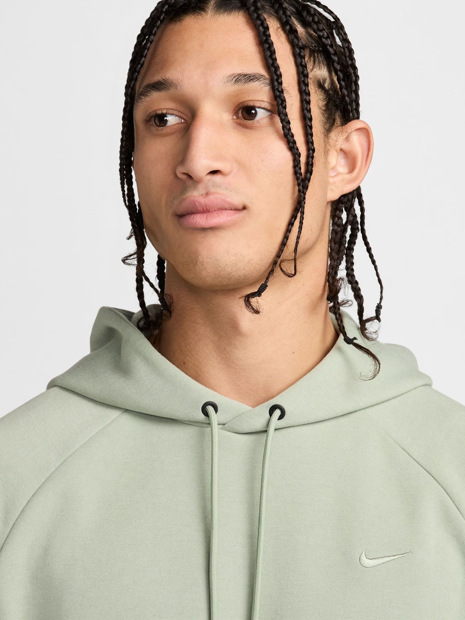 Buy Nike Green Primary Dri-FIT UV Pullover Versatile Hoodie from the ...