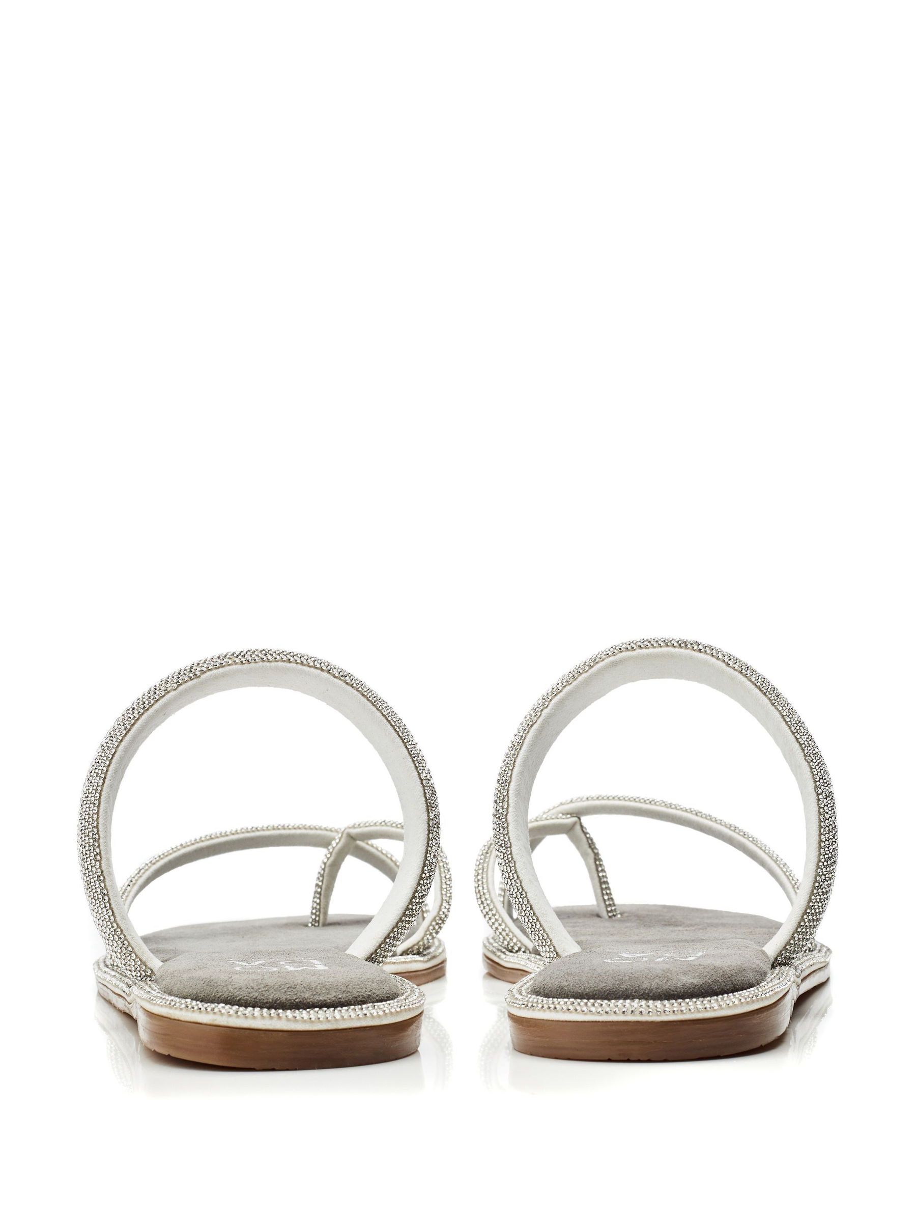 Buy Moda in Pelle Ottie Toe Loop Glitz Sliders from the Next UK online shop