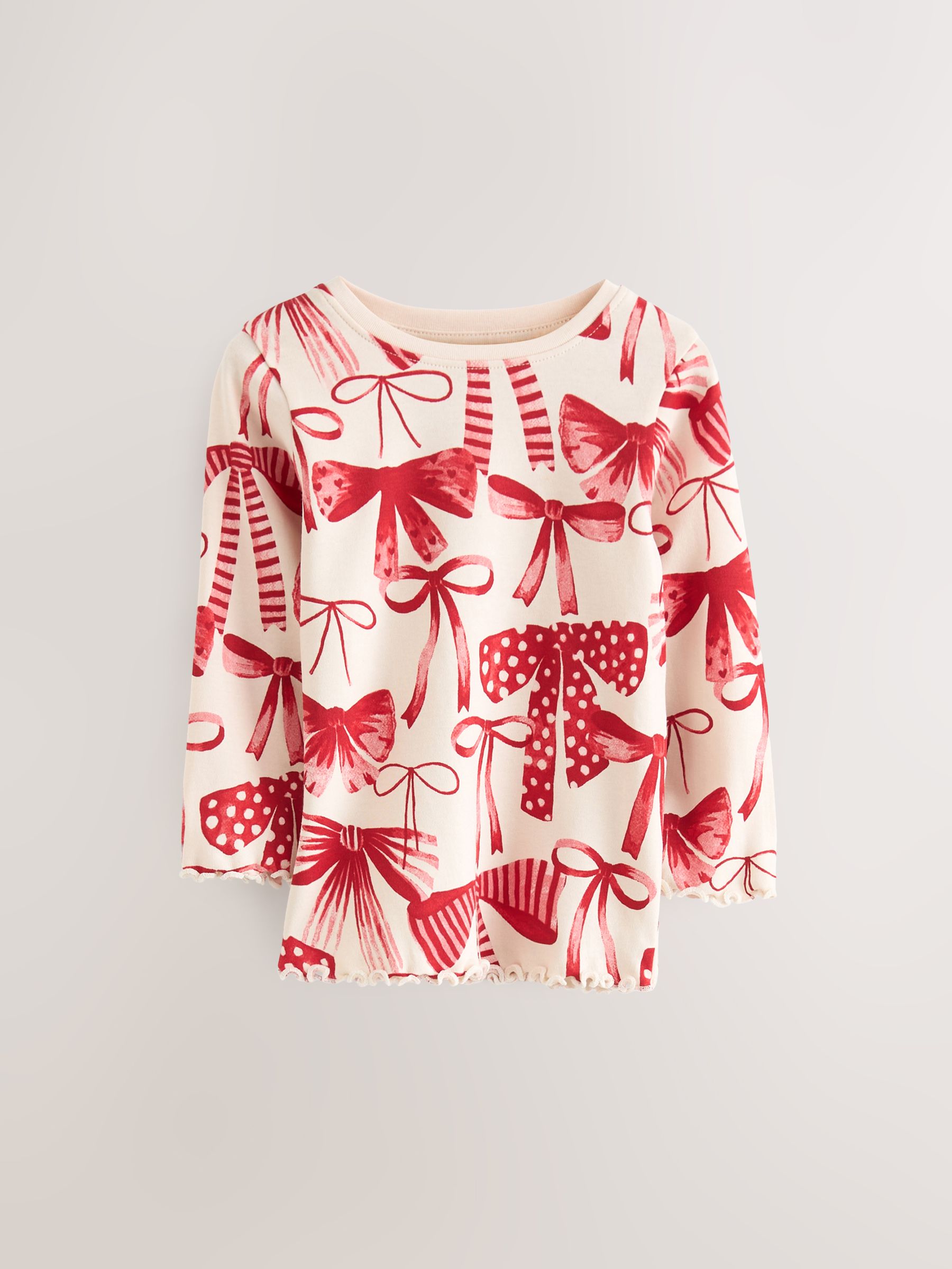 Buy Red Bow/ Heart Snuggle Pyjamas 3 Pack (9mths-16yrs) from Next Hong Kong