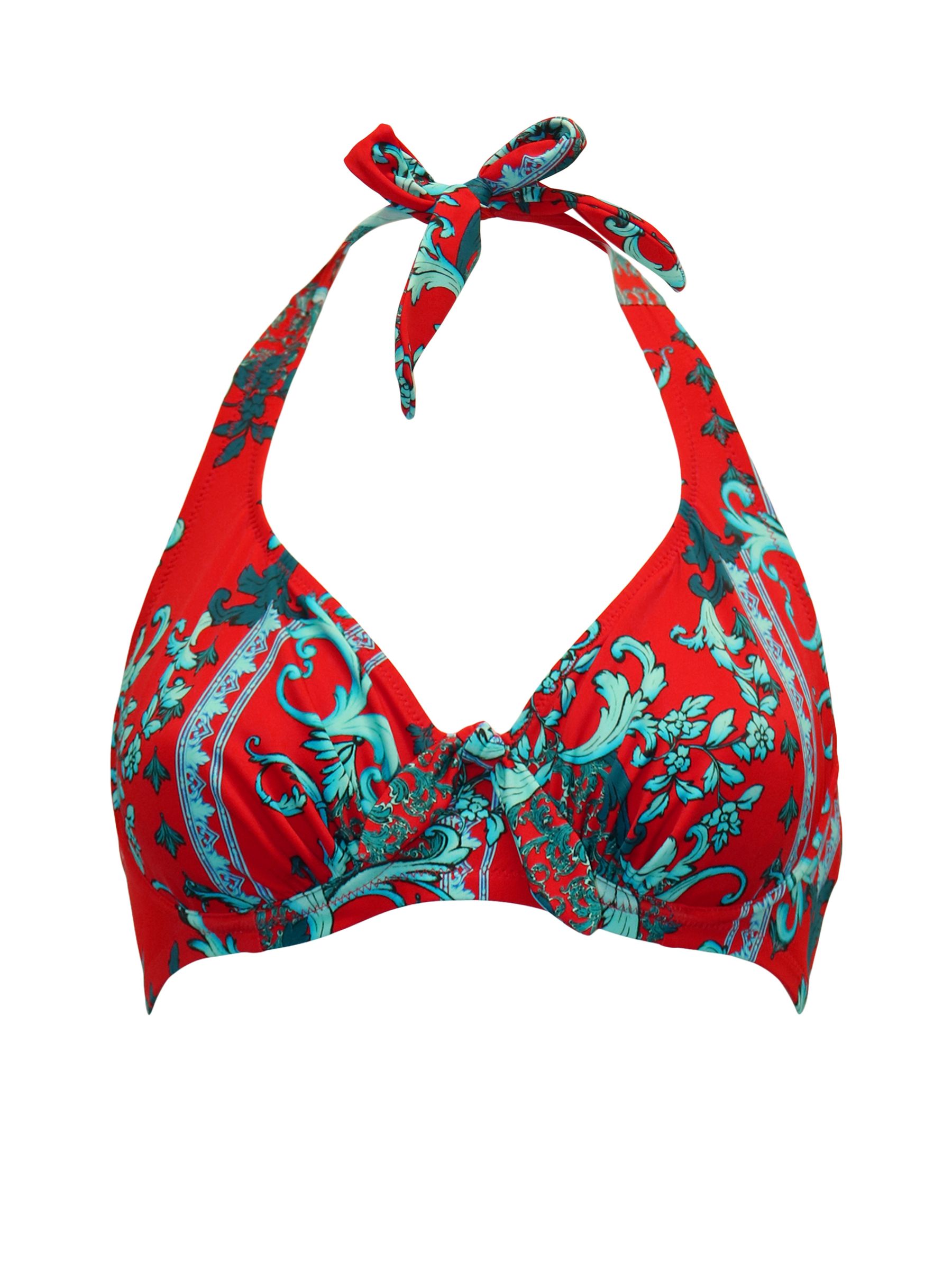 Buy Pour Moi Red Non Padded Cannes Underwired Tie Bikini Top from the ...