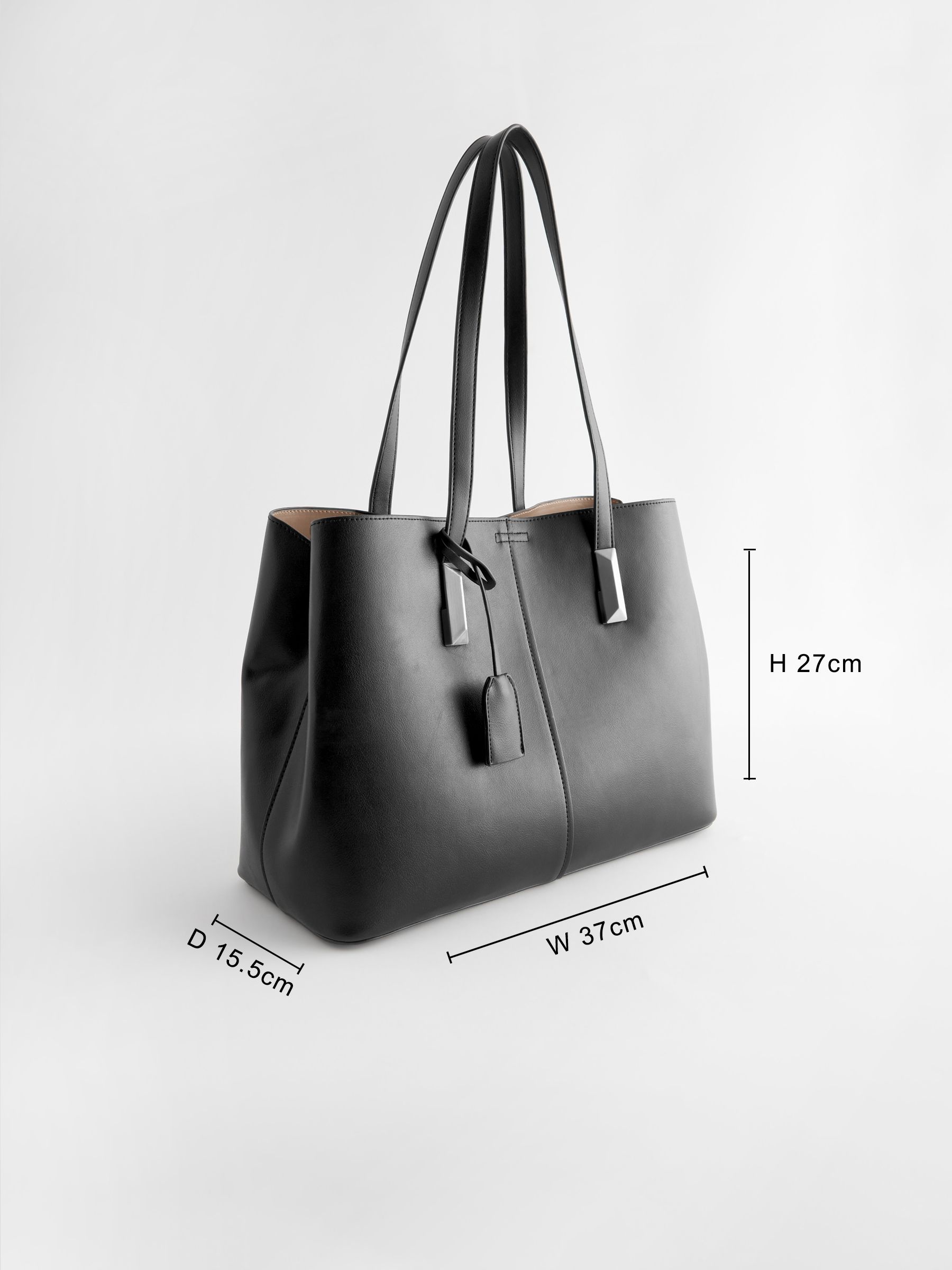 Buy Black Open Tote Bag from the Next UK online shop