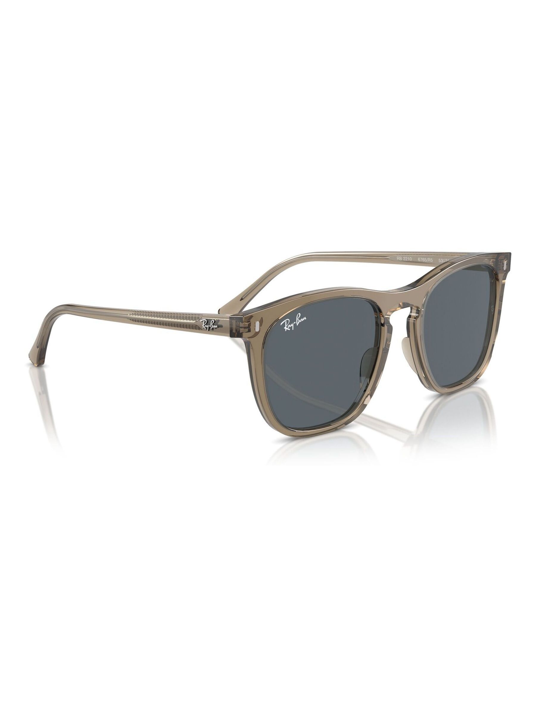 Buy Ray-Ban Brown RB2210 Square Sunglasses from the Next UK online shop