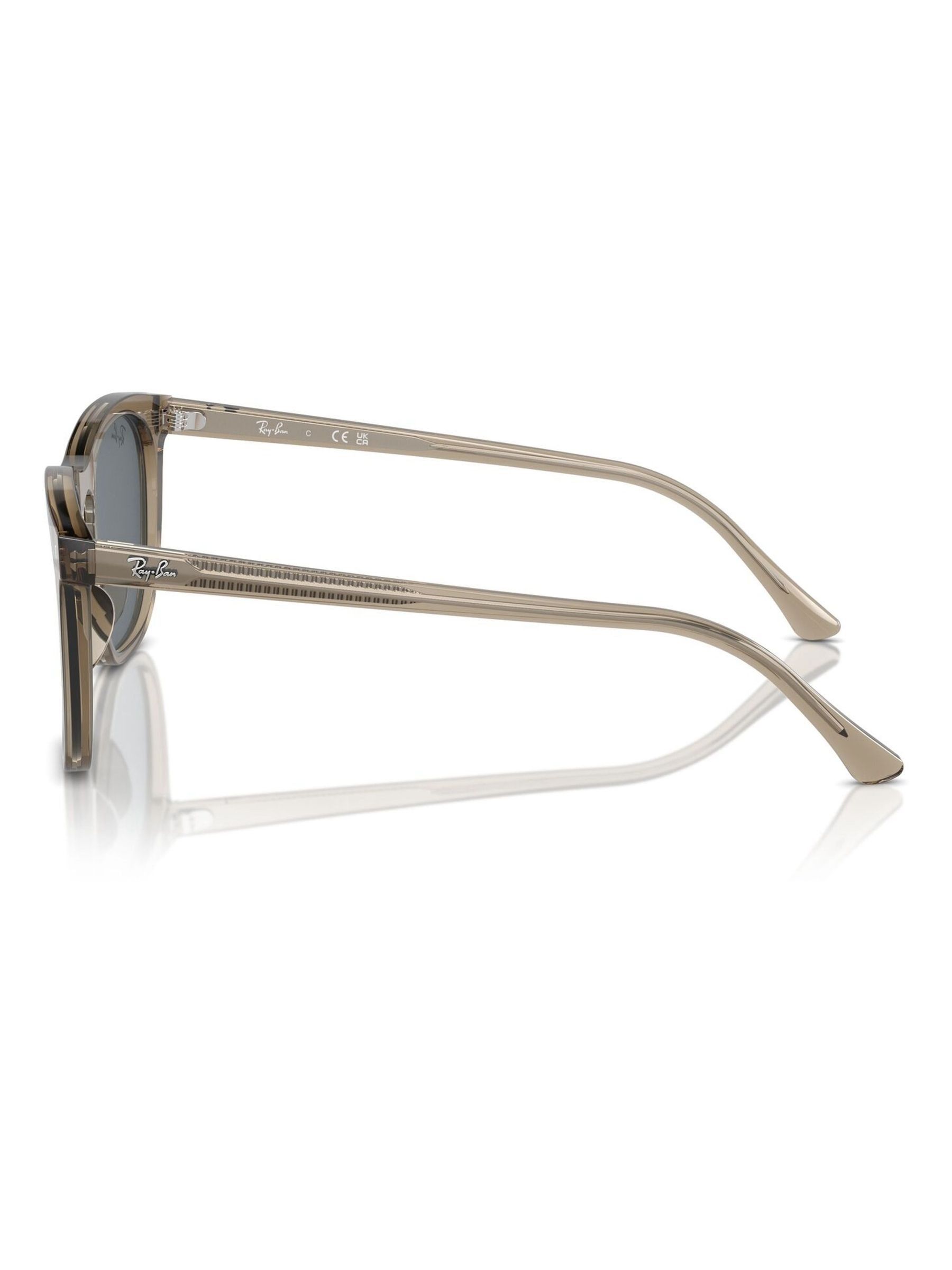 Buy Ray-Ban Brown RB2210 Square Sunglasses from the Next UK online shop