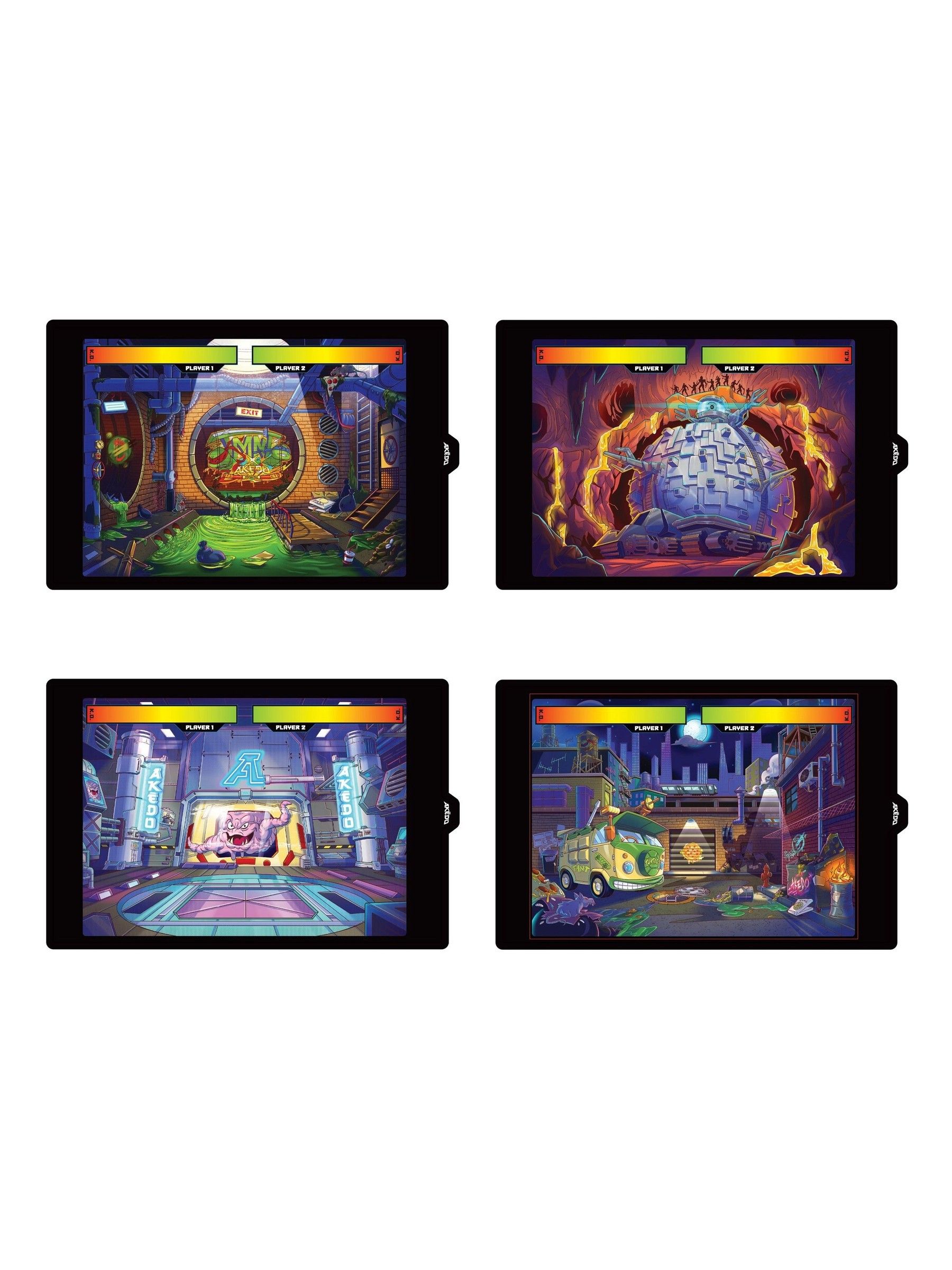 Buy Moose Akedo Teenage Mutant Ninja Turtles Battle Arena from the Next ...