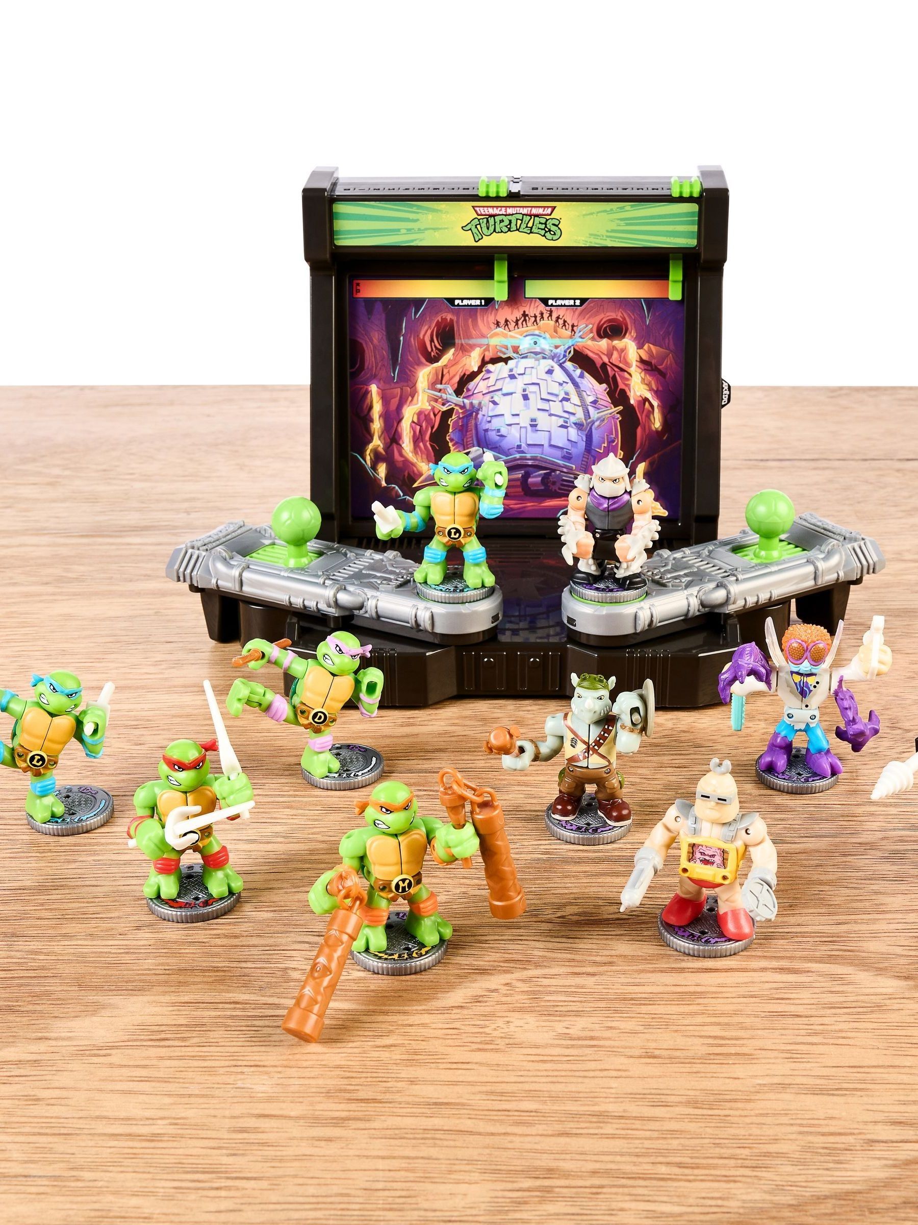 Buy Moose Akedo Teenage Mutant Ninja Turtles Battle Arena from the Next ...
