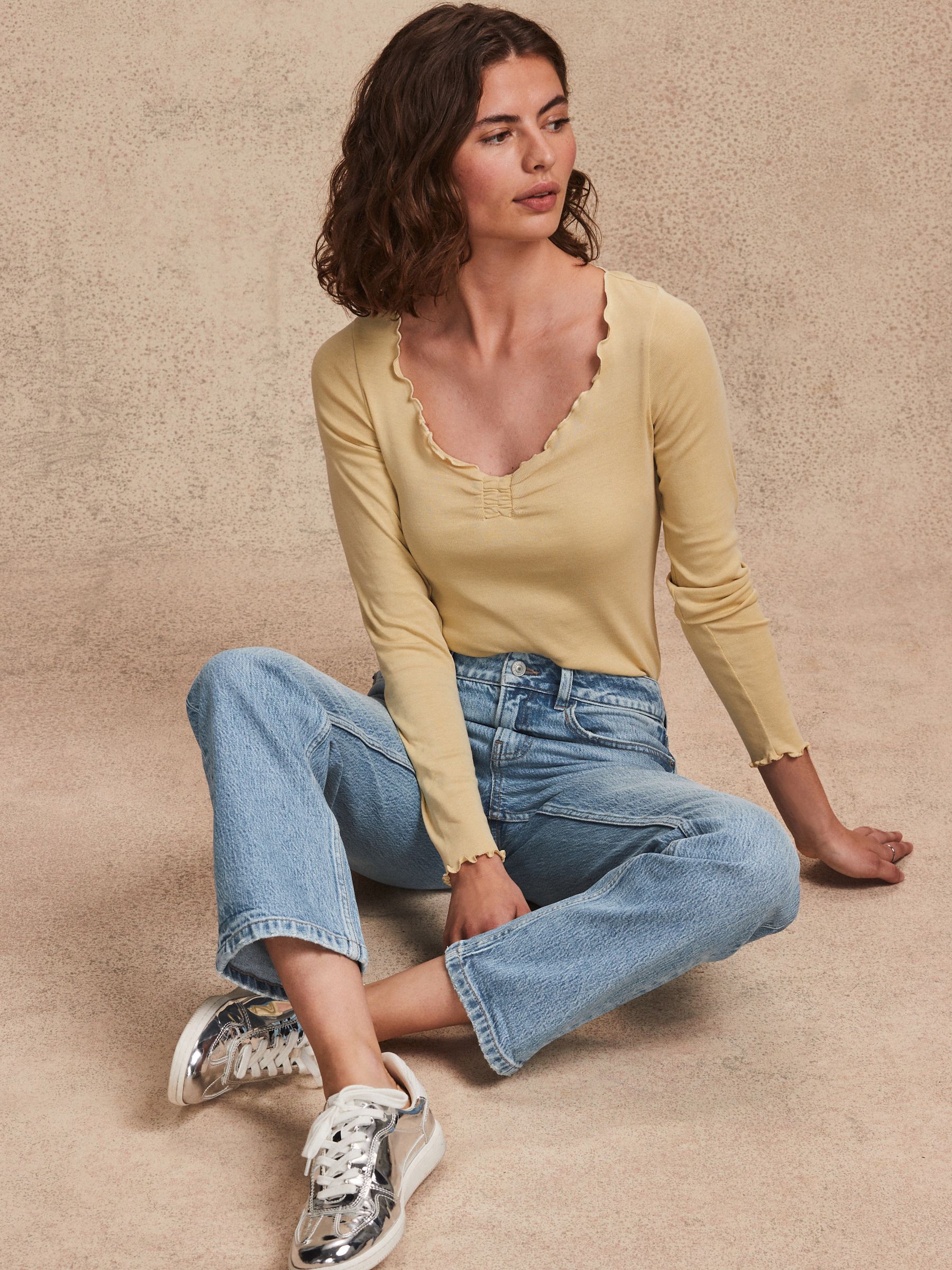 Buy Mid Blue Straight Jeans from the Next UK online shop