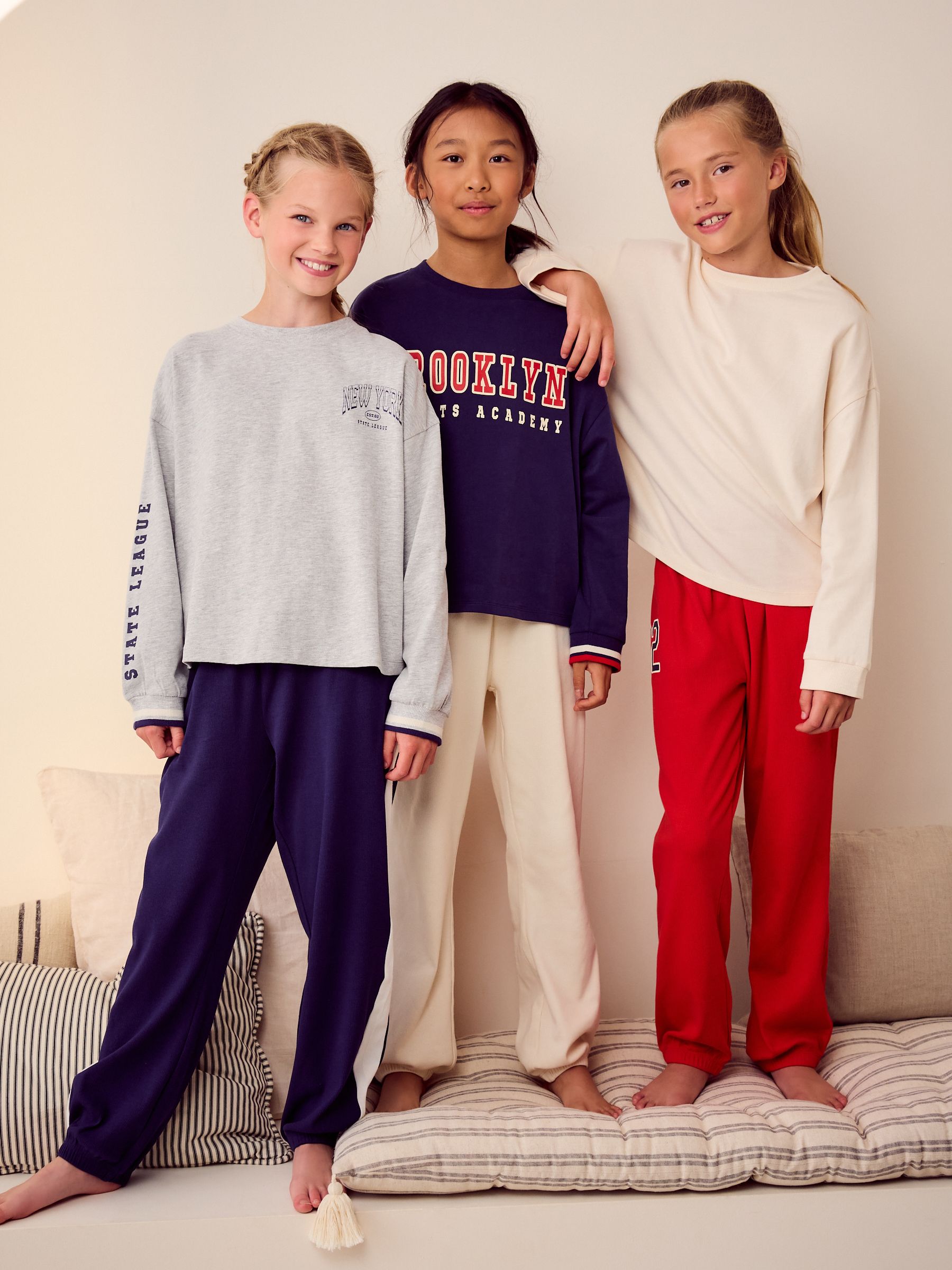 Buy Red/Blue Jogger Pyjamas 3 Pack (3-16yrs) from the Next UK online shop