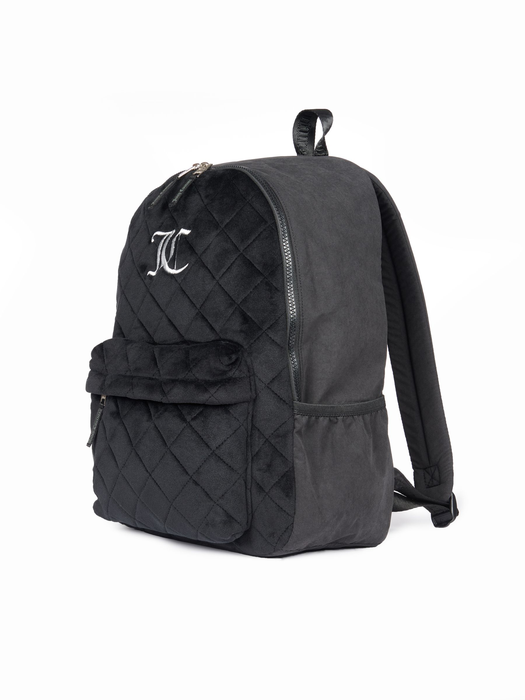 Buy Juicy Couture Black Girls Quilted Velour Backpack from Buy Juicy Couture Black Girls Quilted Velour Backpack from