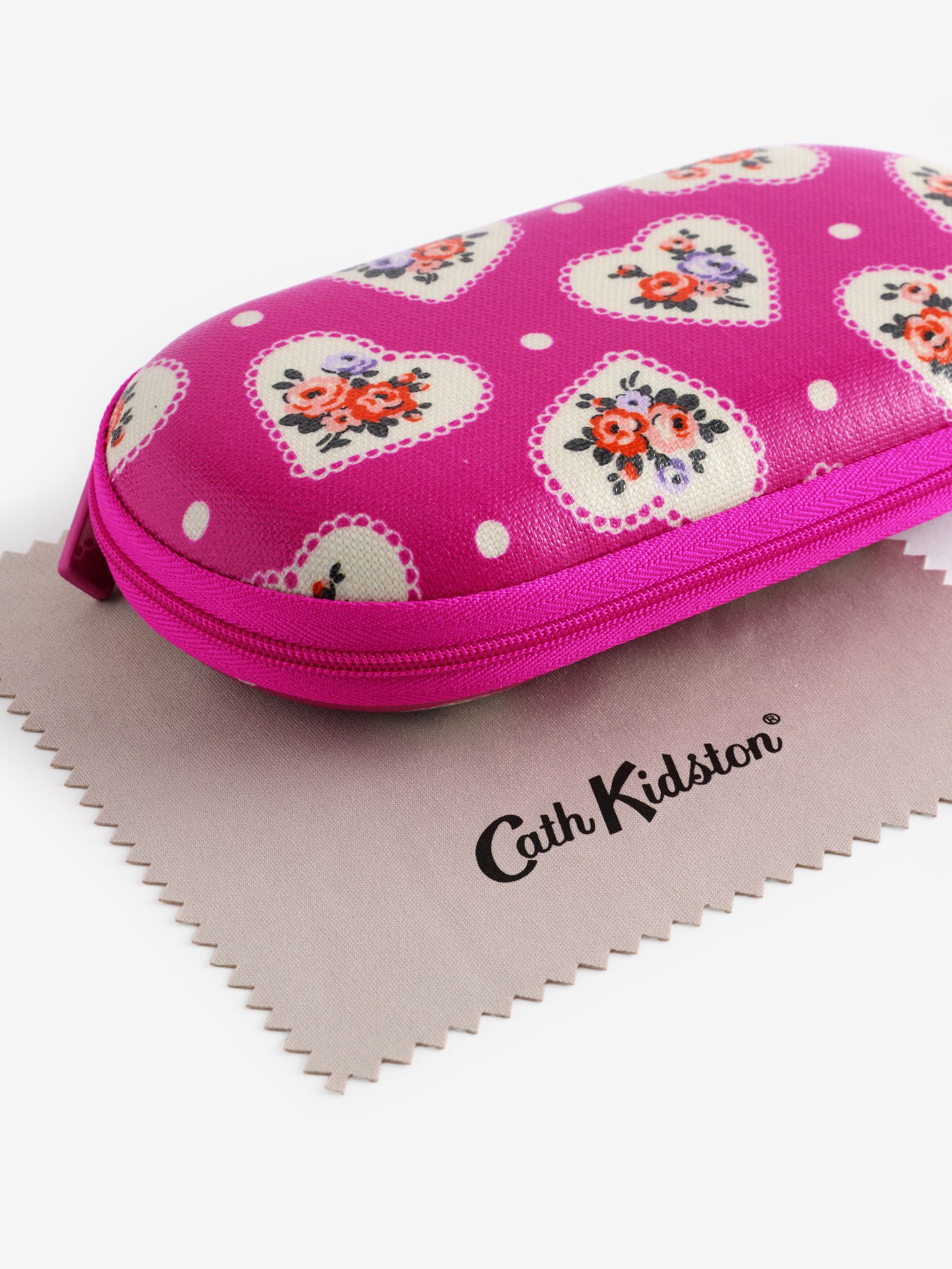 Buy Cath Kidston Pink Hearts Glasses Case Purse from the Next UK online ...