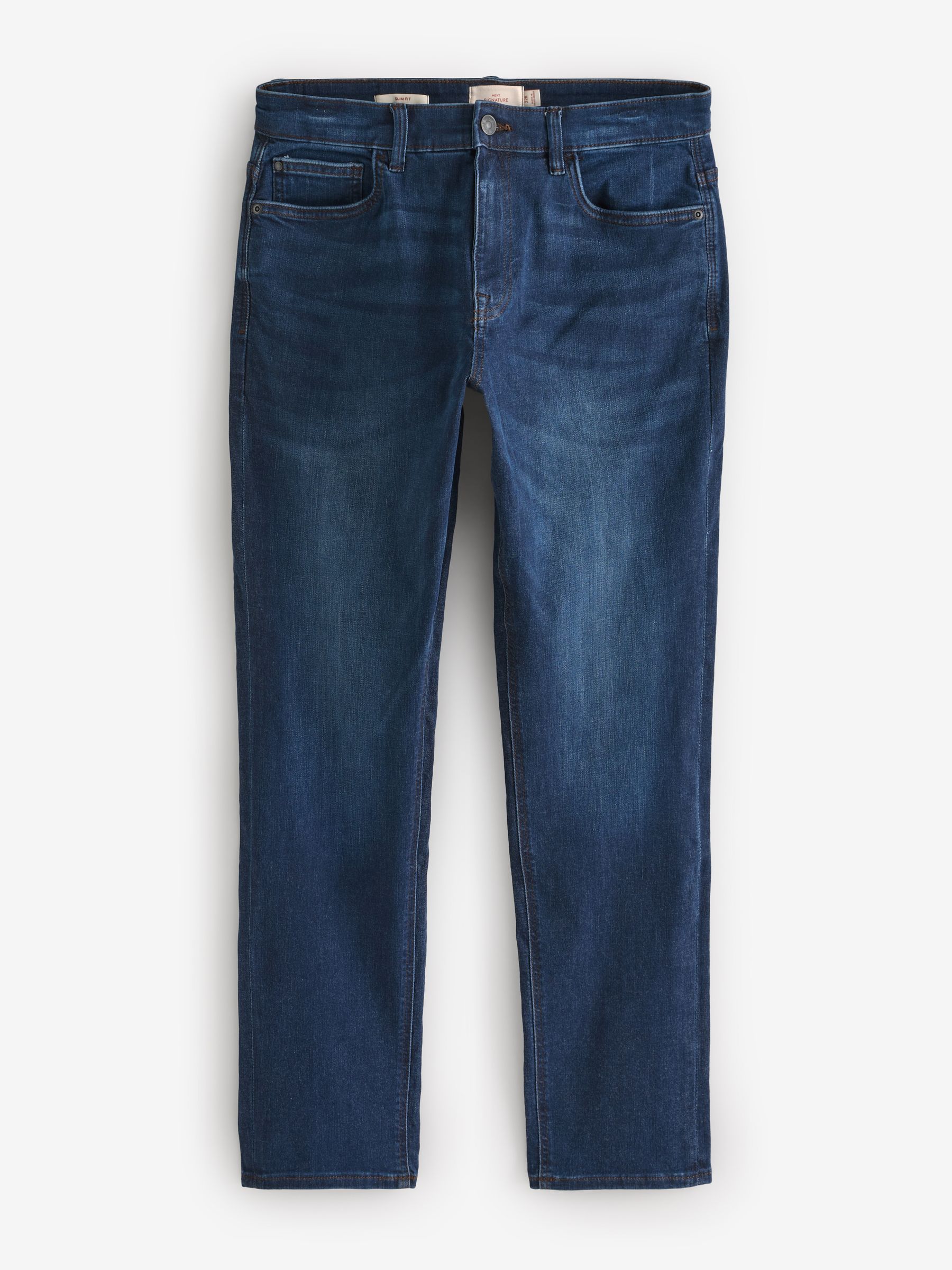 Buy Mid Blue Slim Fit Motion Flex Ultra Soft Jeans from the Next UK ...