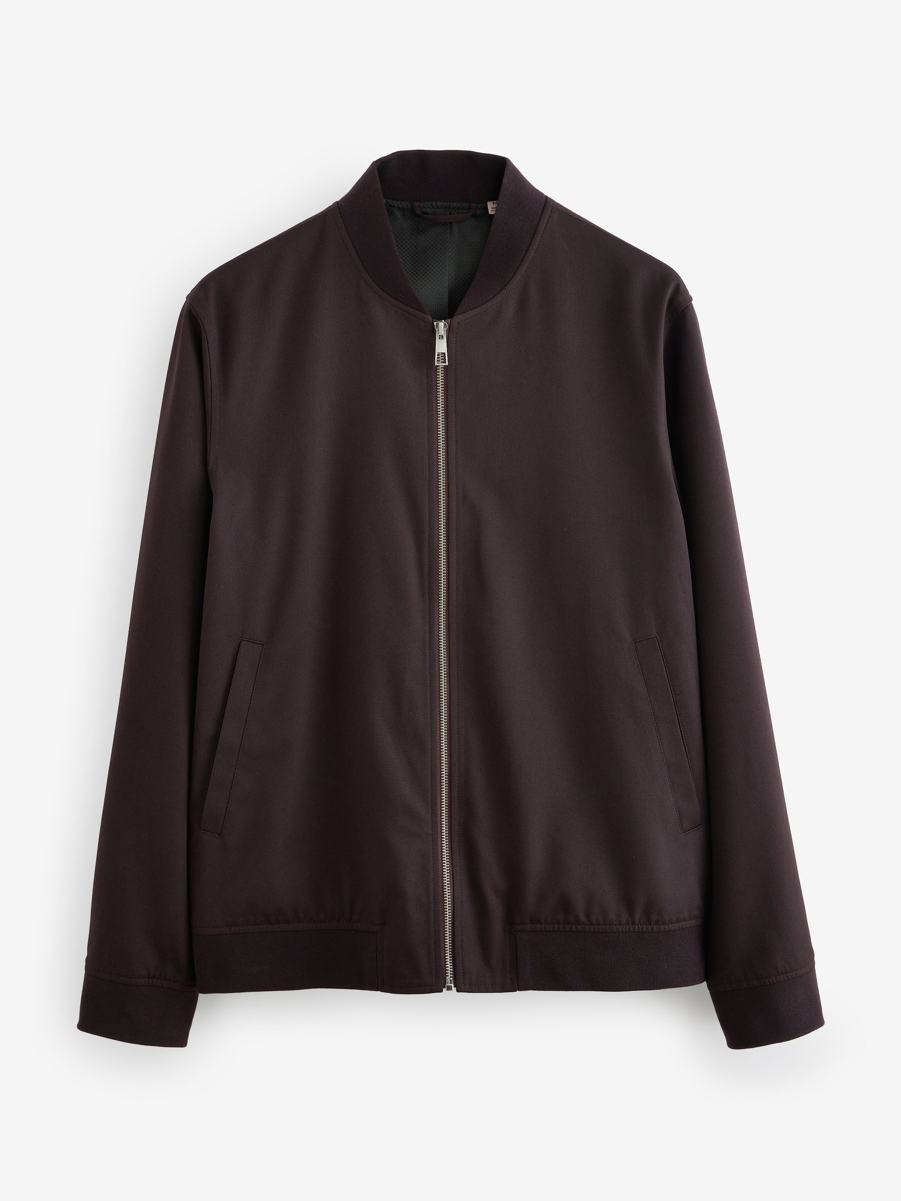 Buy Burgundy Red Smart Bomber Jacket from the Next UK online shop