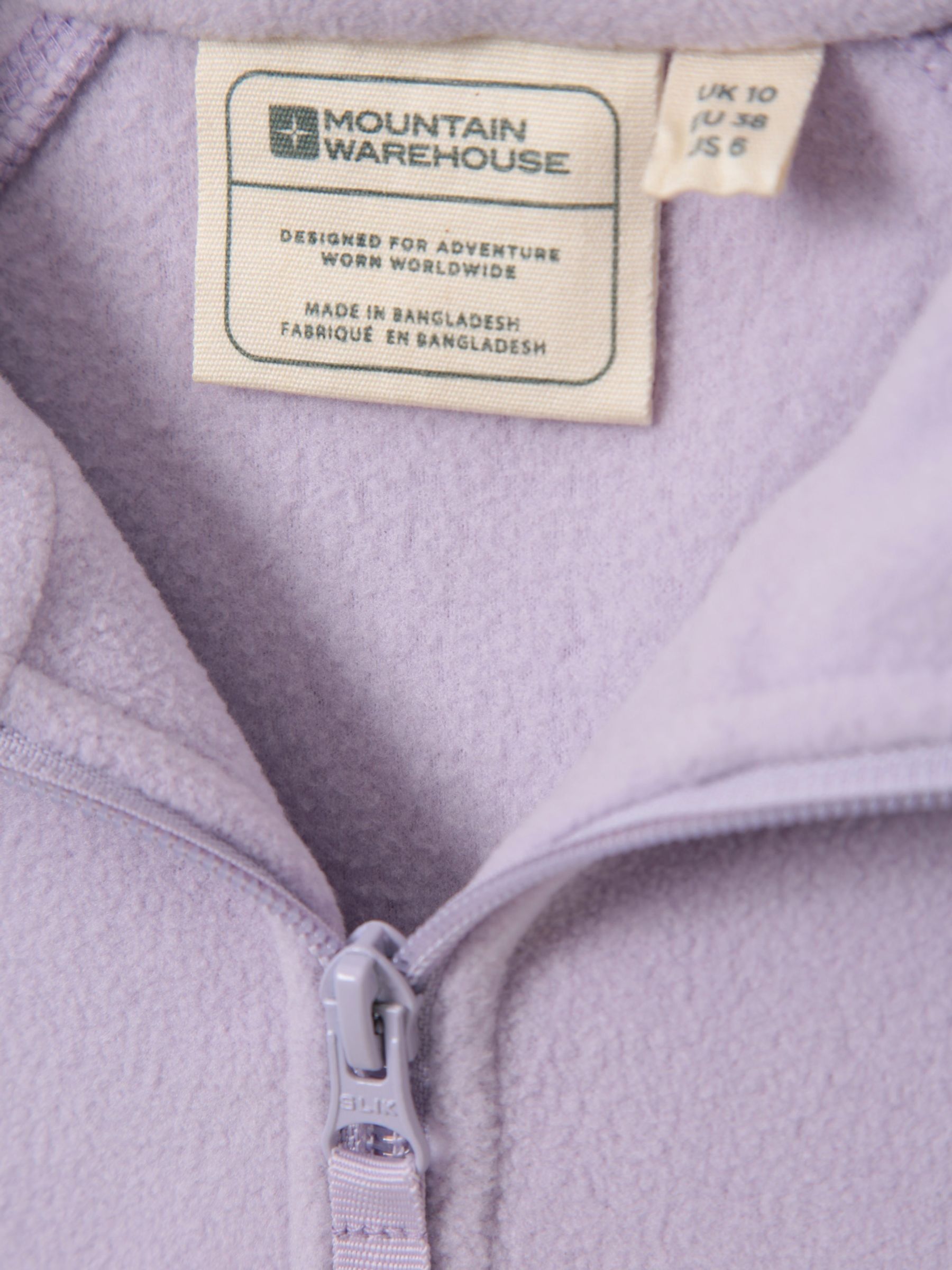 Buy Mountain Warehouse Purple Raso Zip-Up Fleece from the Next UK ...