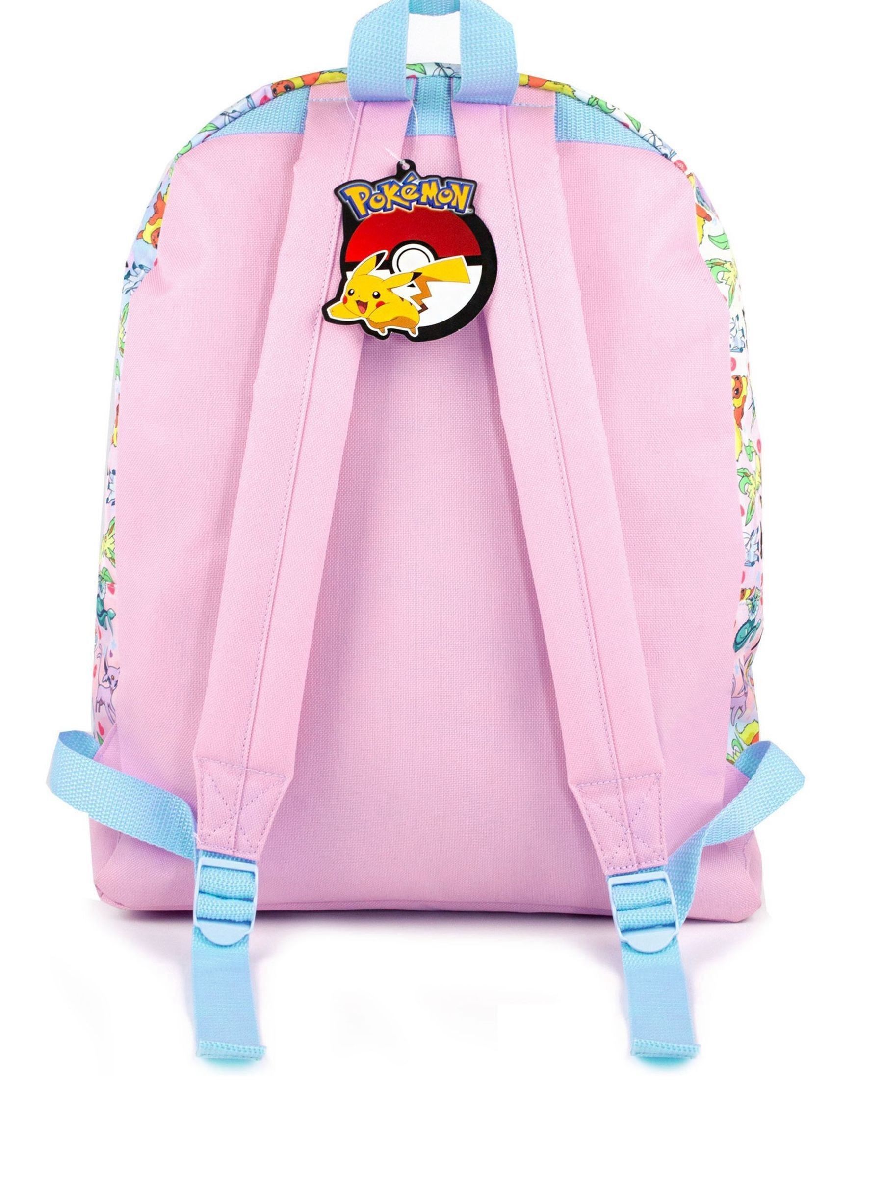 Buy Vanilla Underground Pink Girls Pokemon Backpack from the Next UK ...