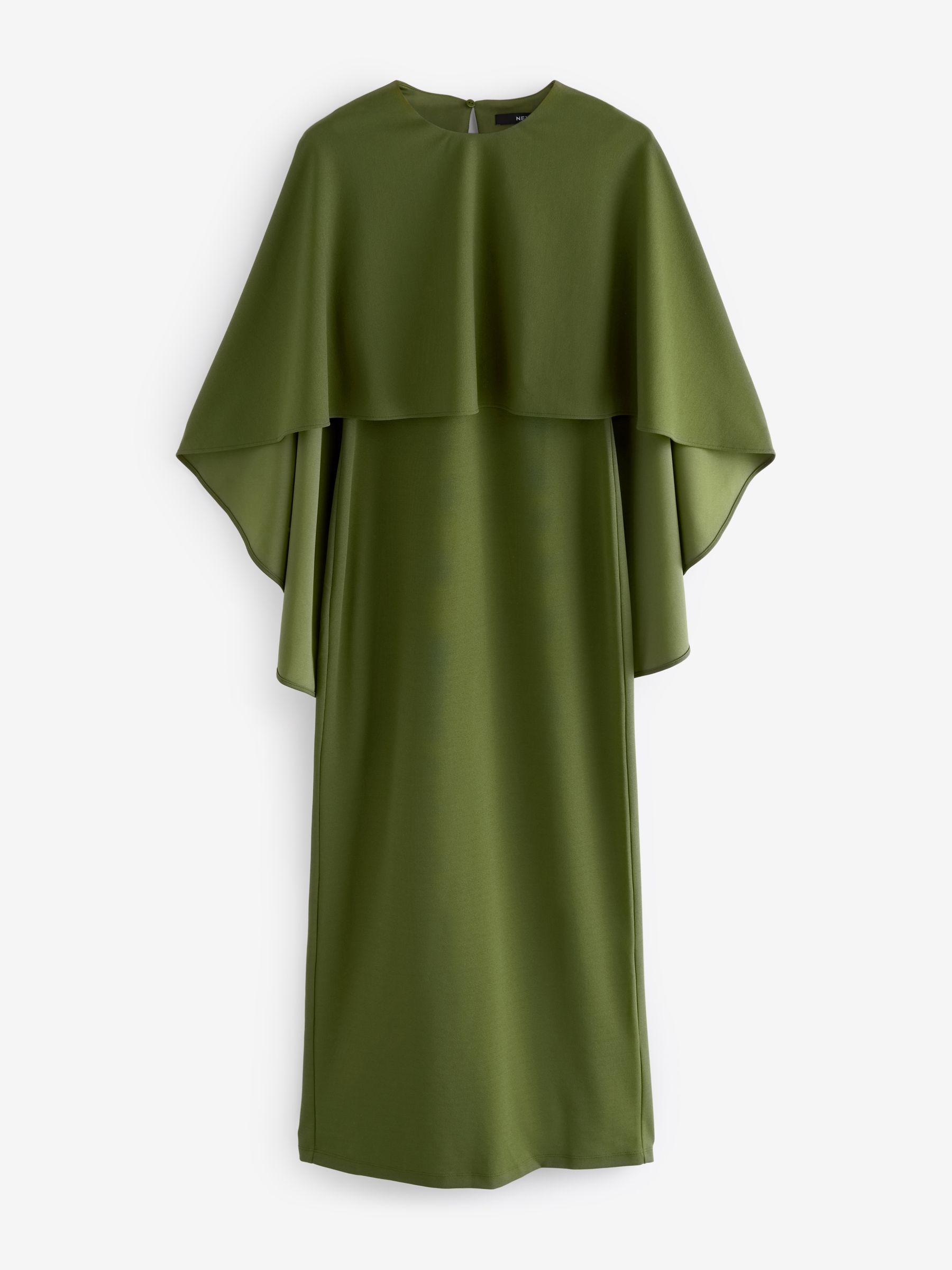 Buy Olive Green Cape Maxi Dress from Next Australia
