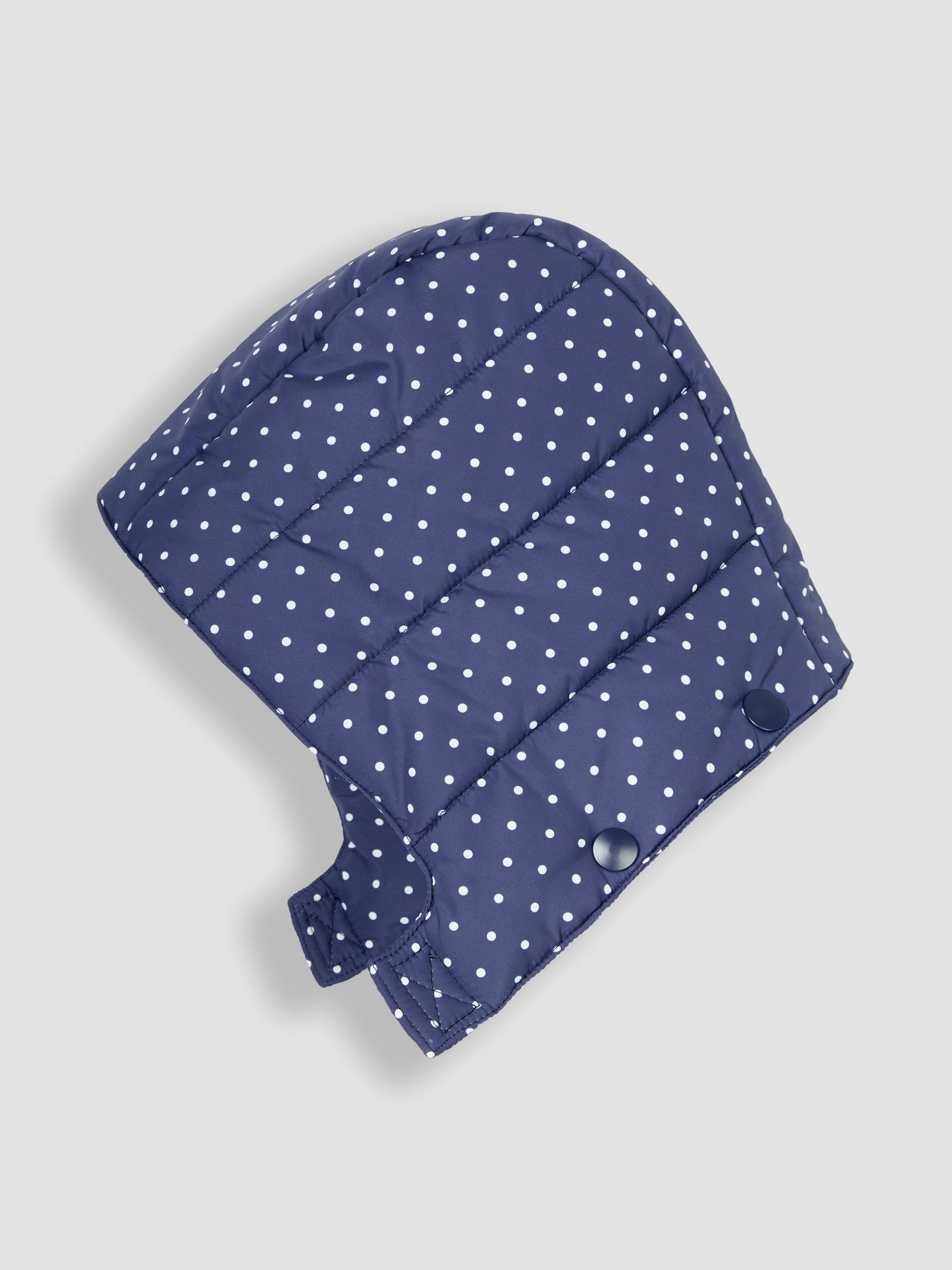 Buy JoJo Maman Bébé Navy White Dot Butterfly Puffer Jacket from the ...