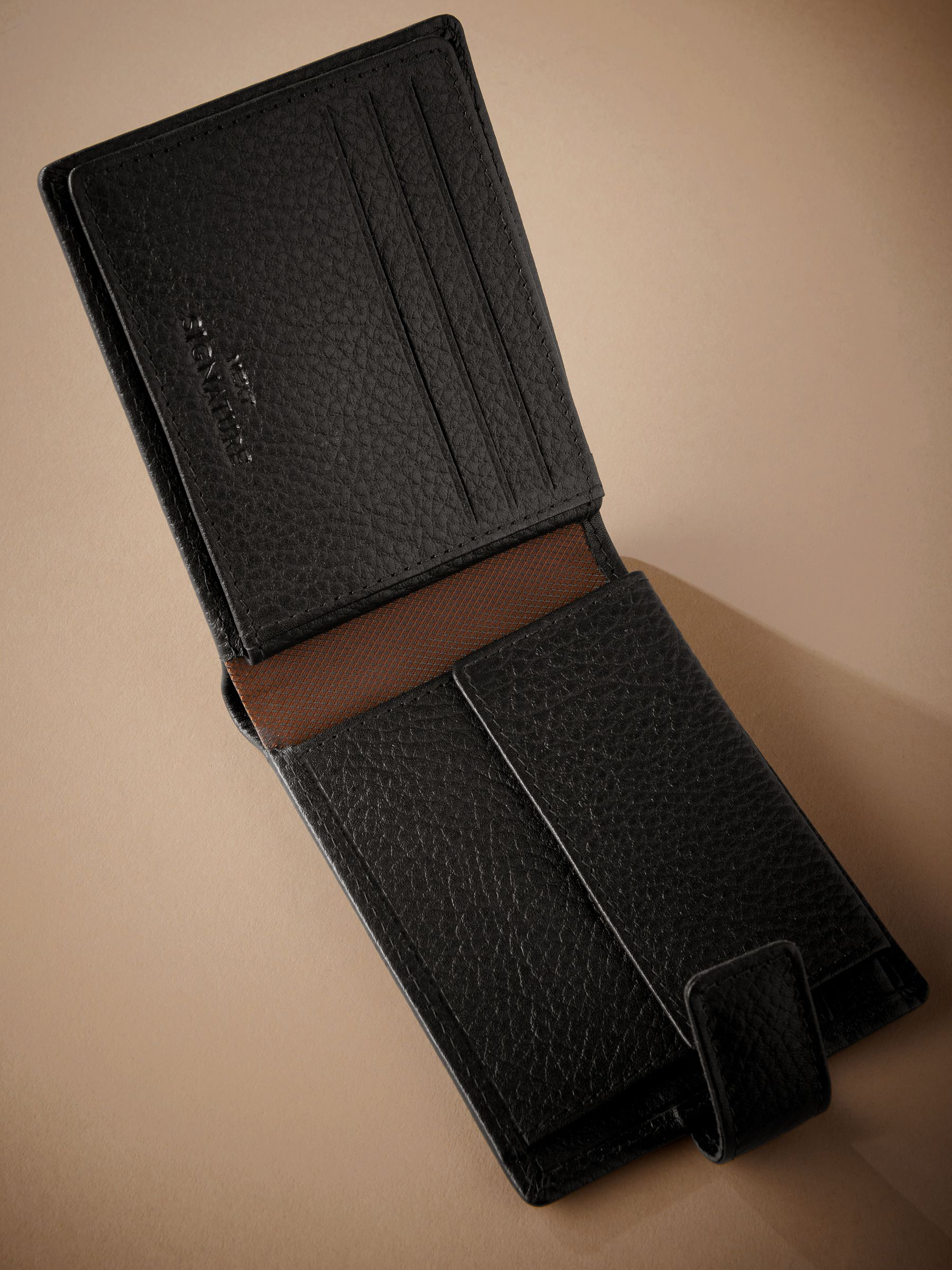 Buy Black Signature Monogram Wallet from the Next UK online shop