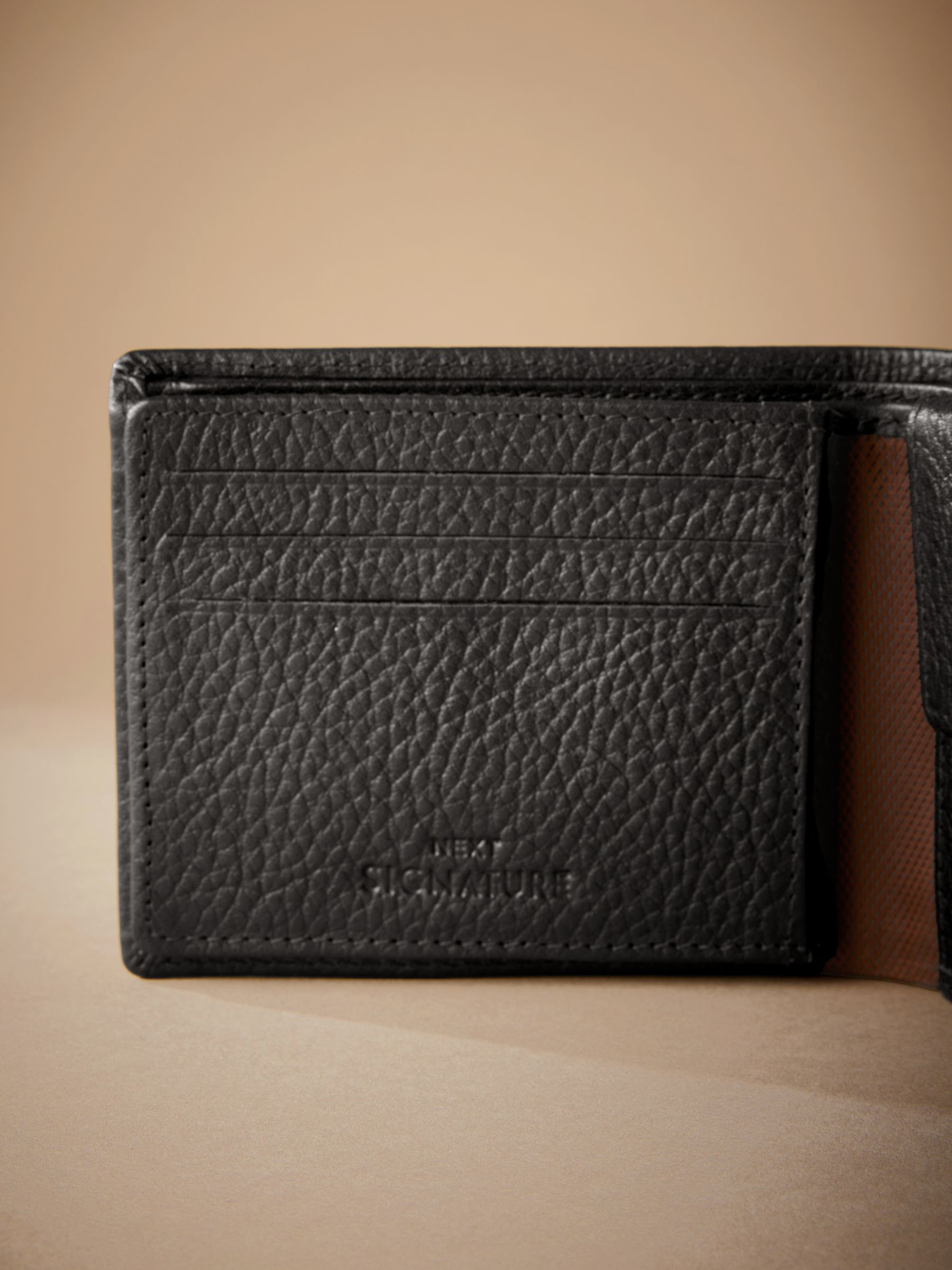 Buy Black Signature Monogram Wallet from the Next UK online shop