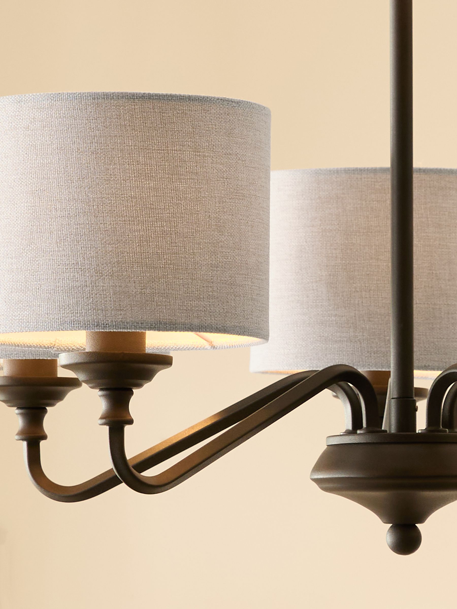 Buy Black Burford 5 Light Height Adjustable Light from the Next UK ...