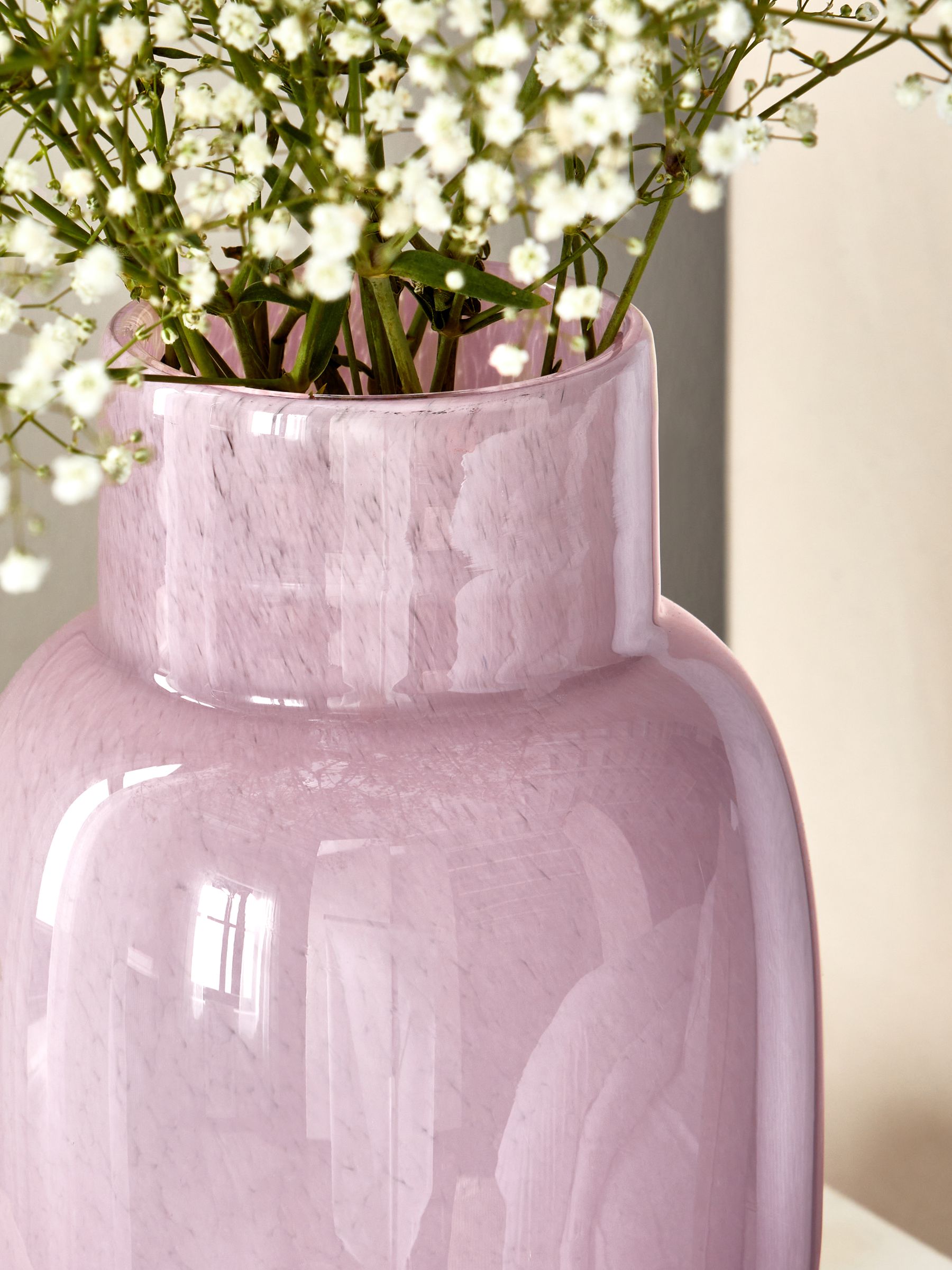 Buy Pink Glass Vase from the Next UK online shop