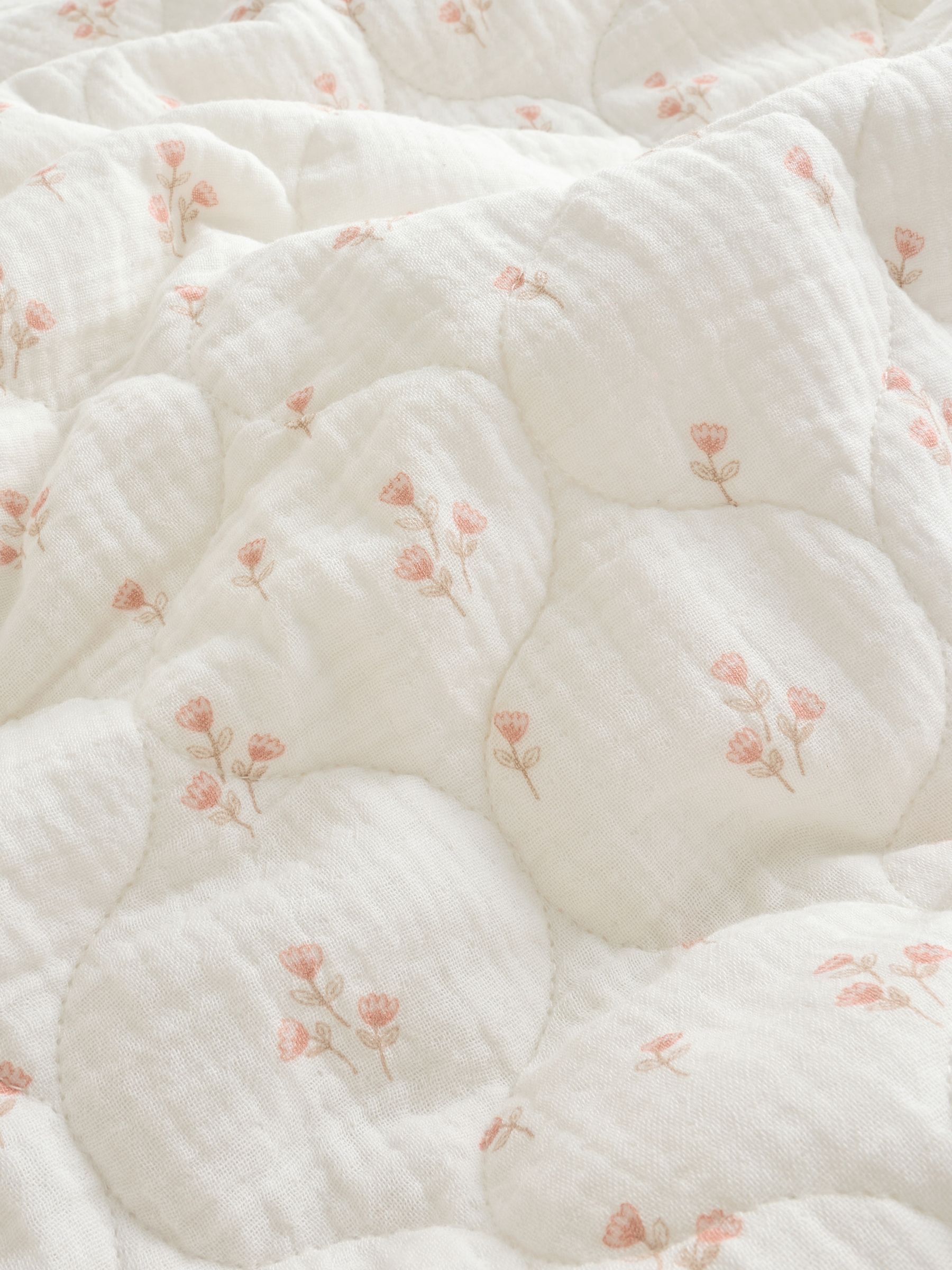 Buy Delicate Floral Muslin Baby Fleece Blanket from the Next UK online shop