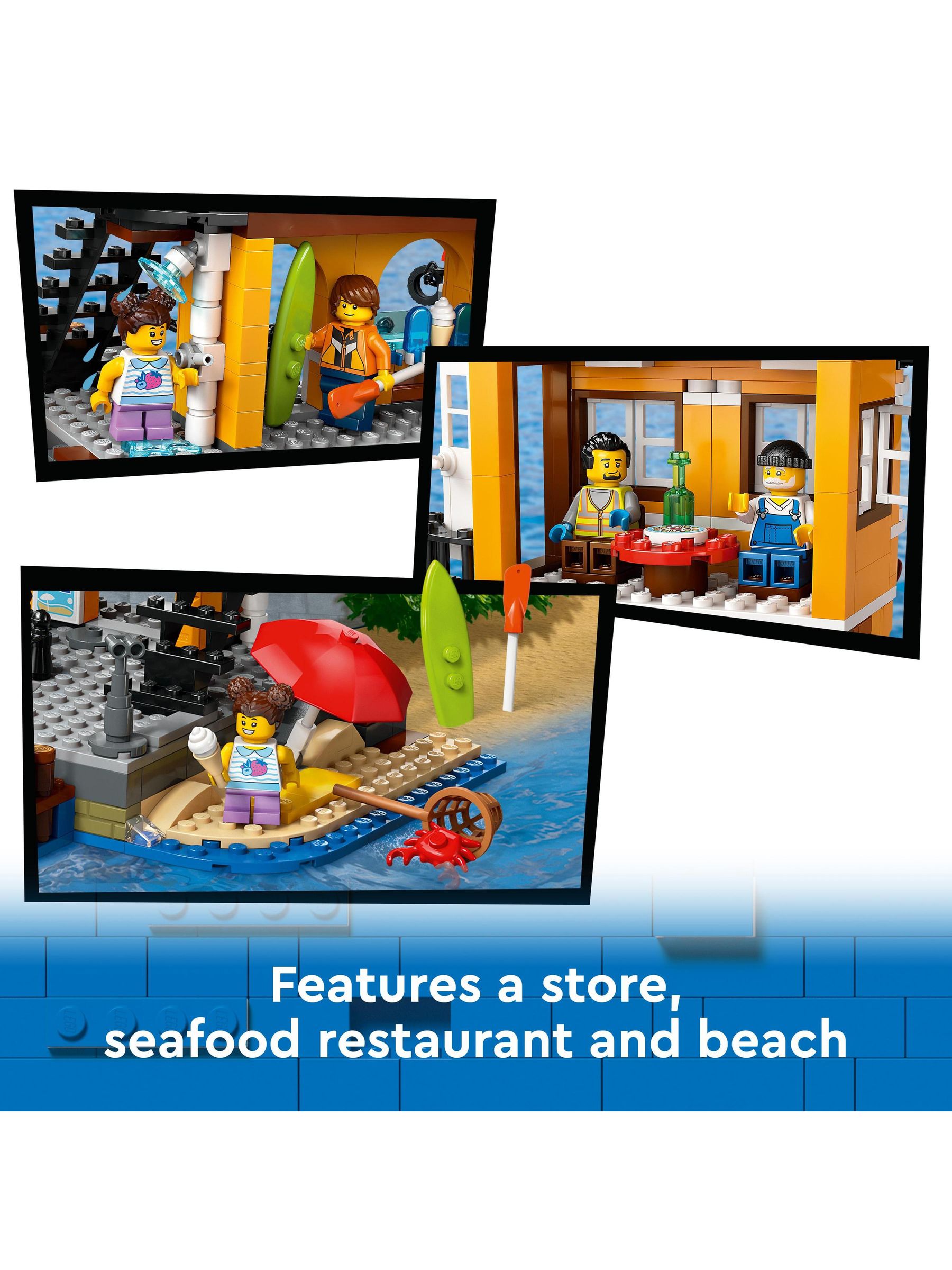 Buy LEGO City Seaside Harbour with Cargo Ship Toy from the Next UK ...