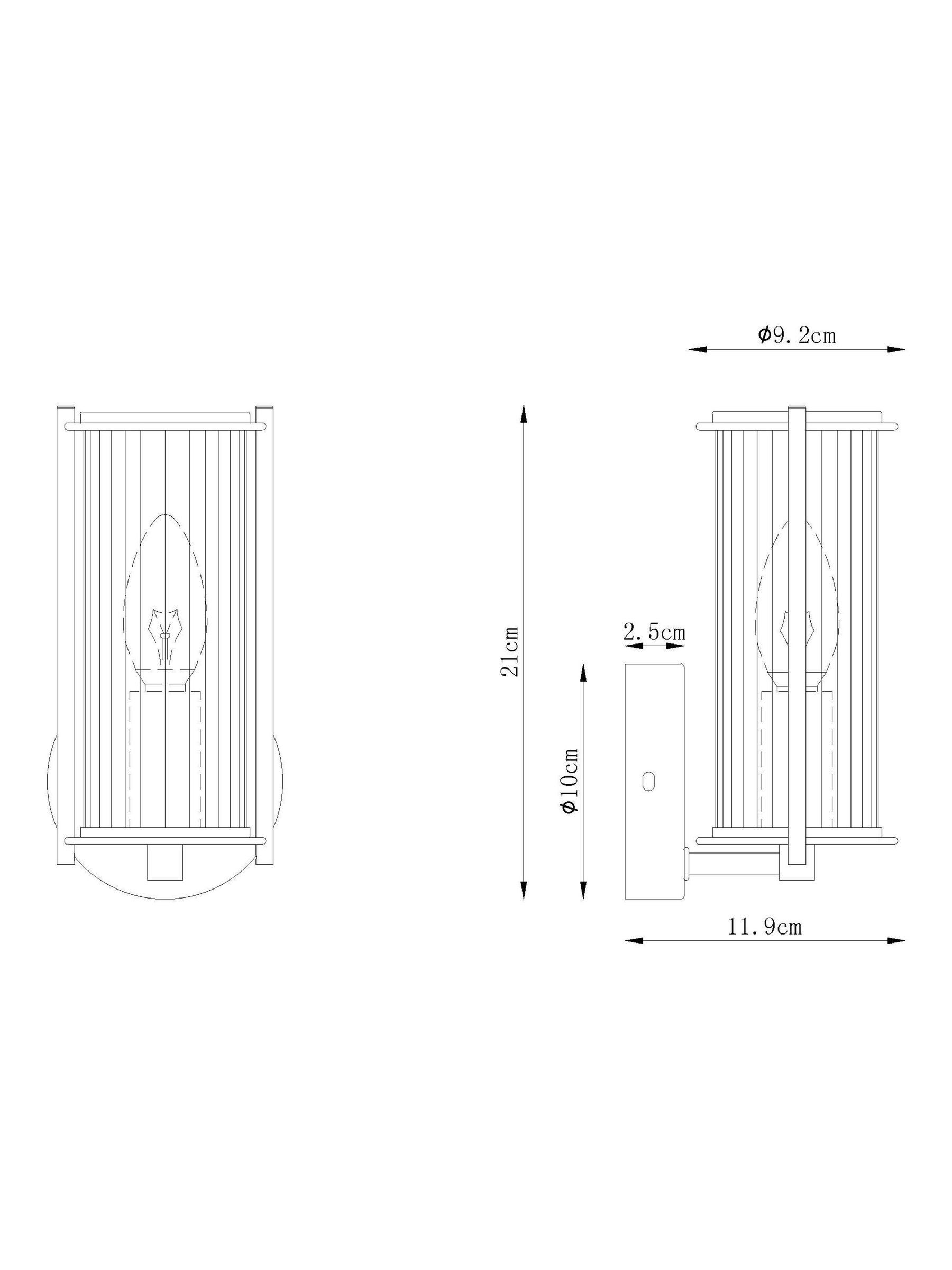 Buy Chrome Hertford Mains Operated Wall Light from the Next UK online shop