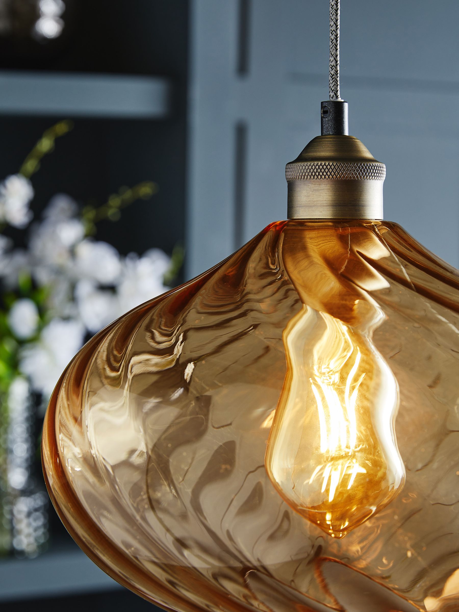 Buy Amber Orange Freya Easy Fit Light Shade from the Next UK online shop