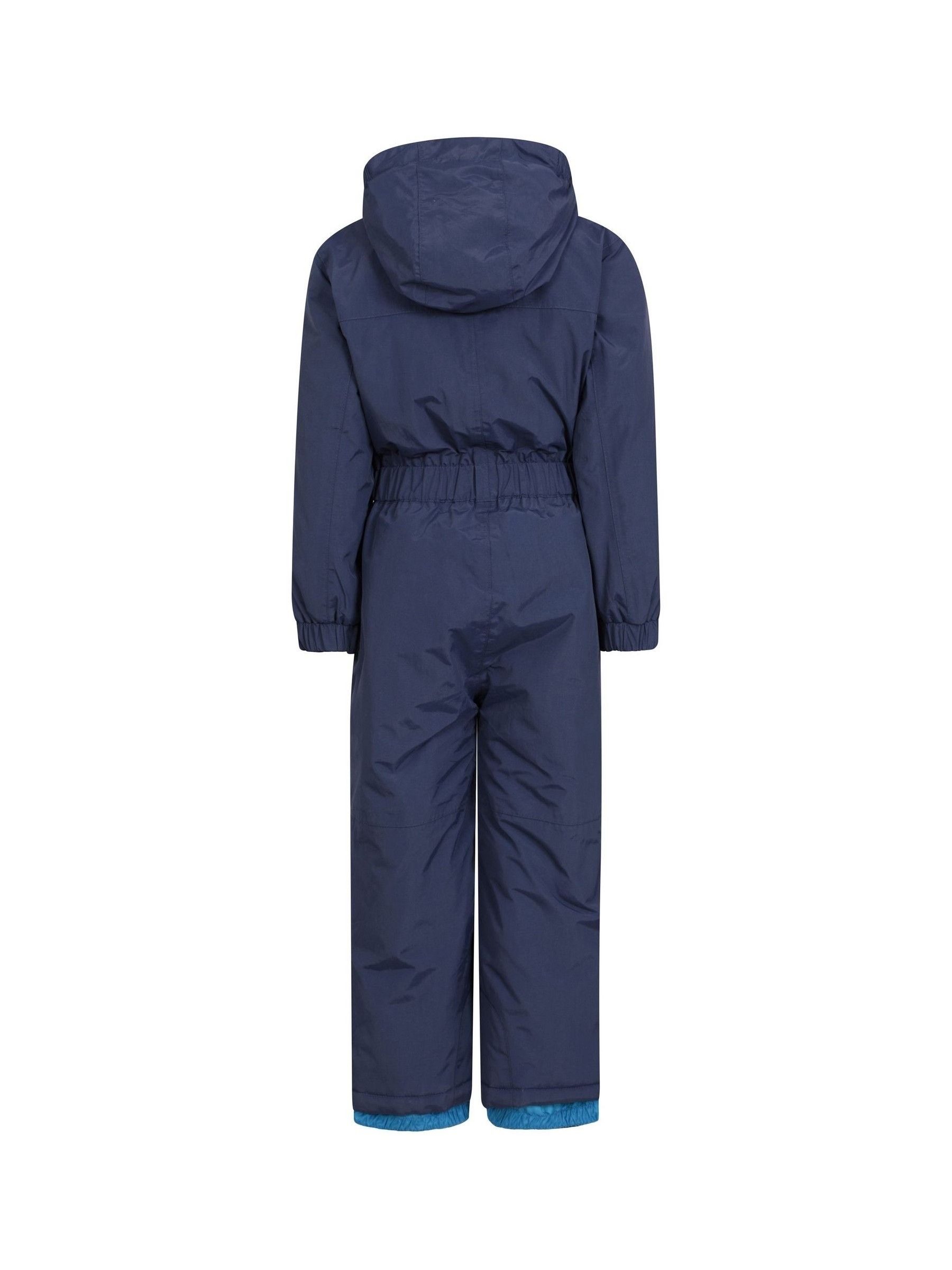 Buy Mountain Warehouse Blue Cloud All-In-One Waterproof Snowsuit from ...