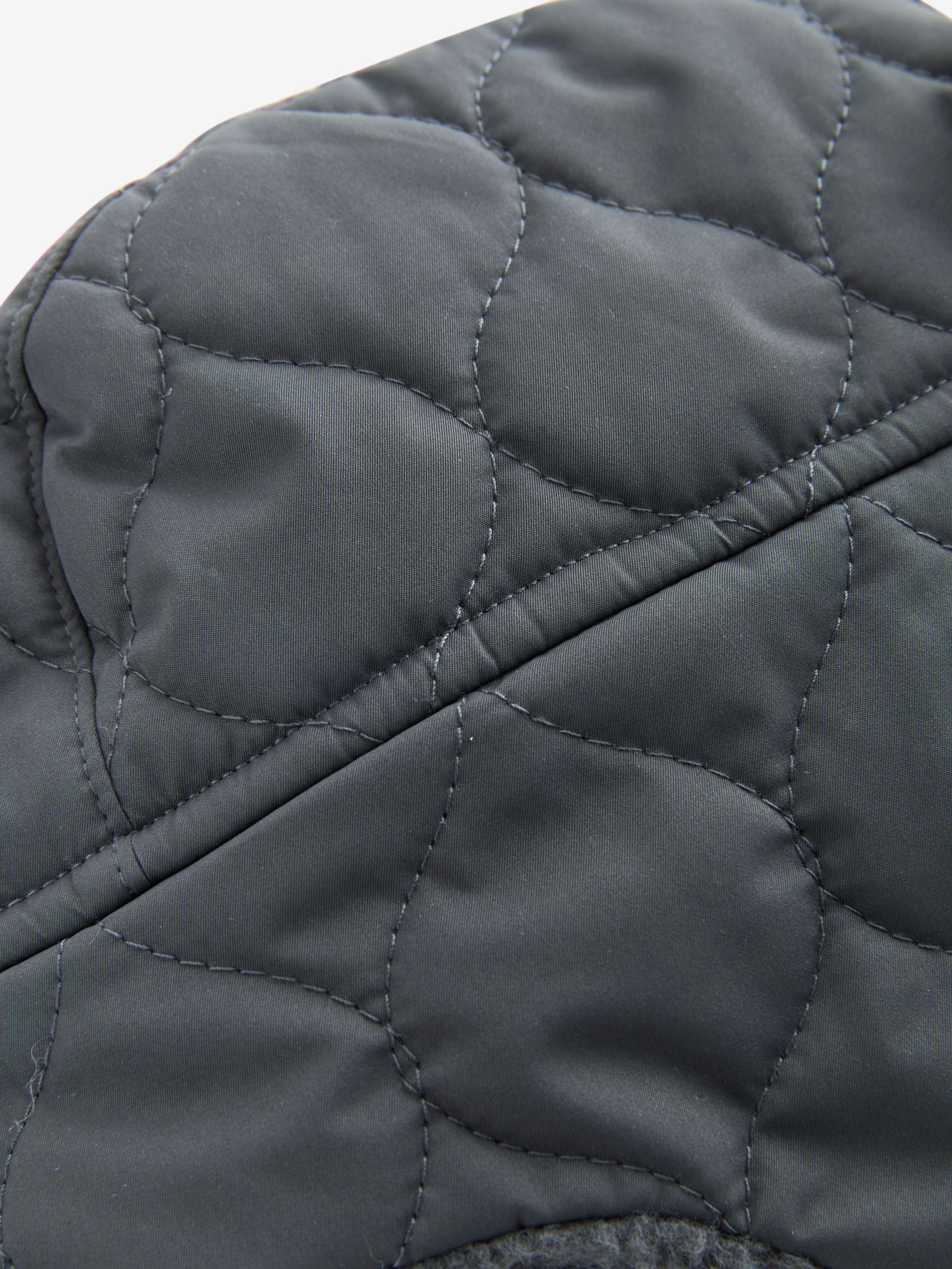 Buy Charcoal Grey Quilted Trapper Hat (3mths-6yrs) from the Next UK ...