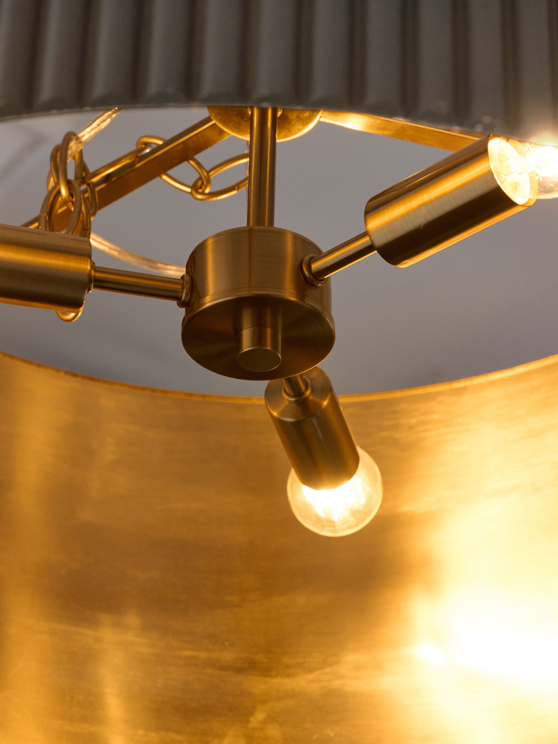 Buy Grey Camford 3 Light Chandelier Light Fitting from Next Ireland